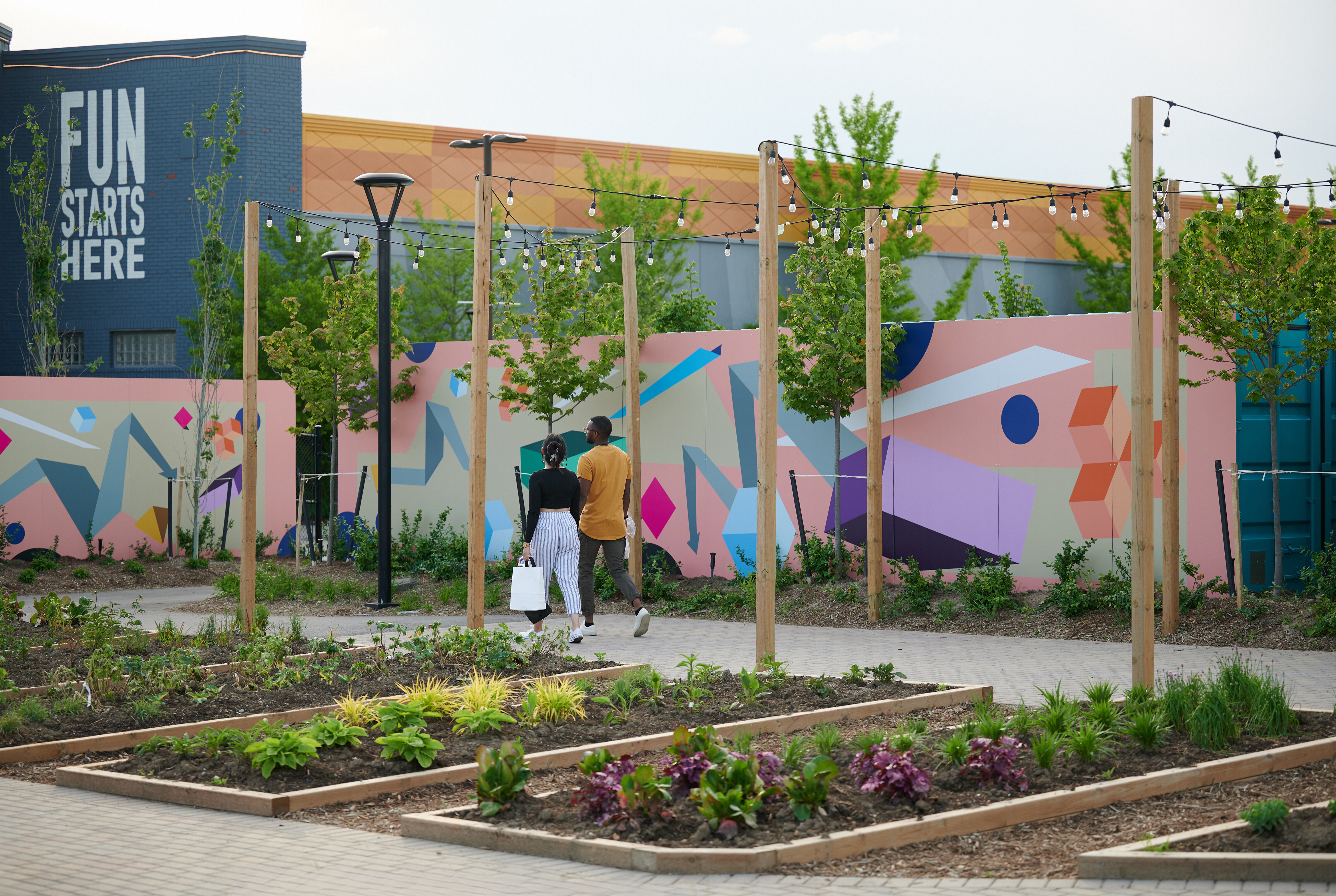 Assembly Park: Gardens, Plaza, and Studios by Giannone Petricone ...