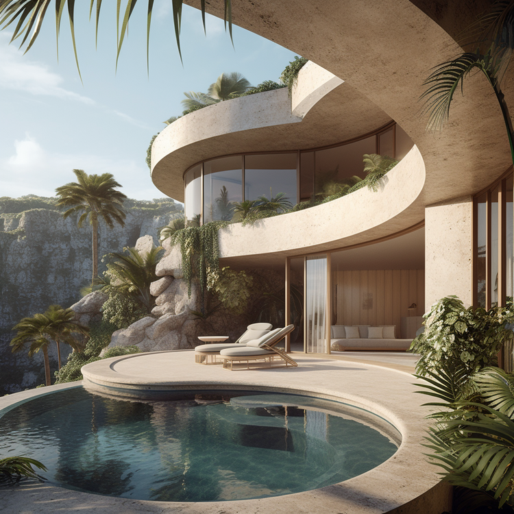 Travertine Villa by Artemis Interior - Architizer