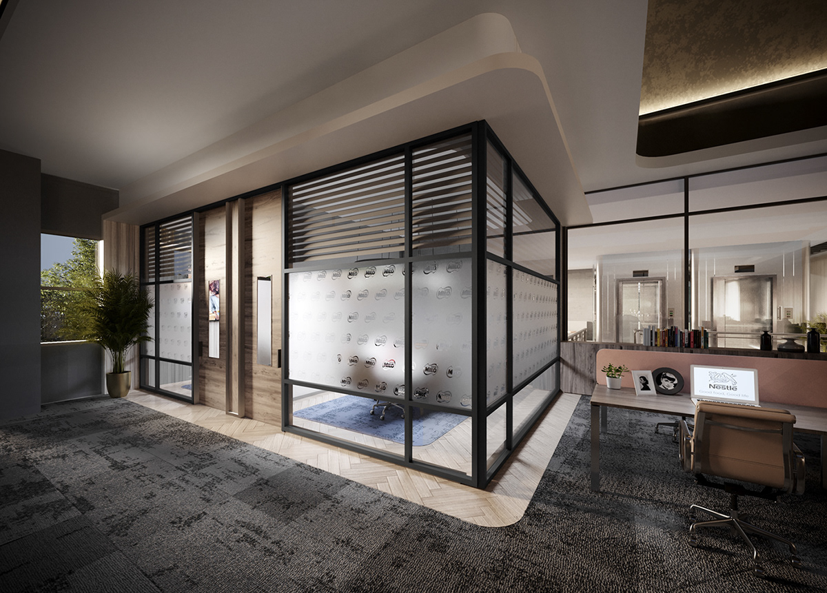 estle Offices, Lahore. Corporate - Pakistan by COOOP. - Architizer