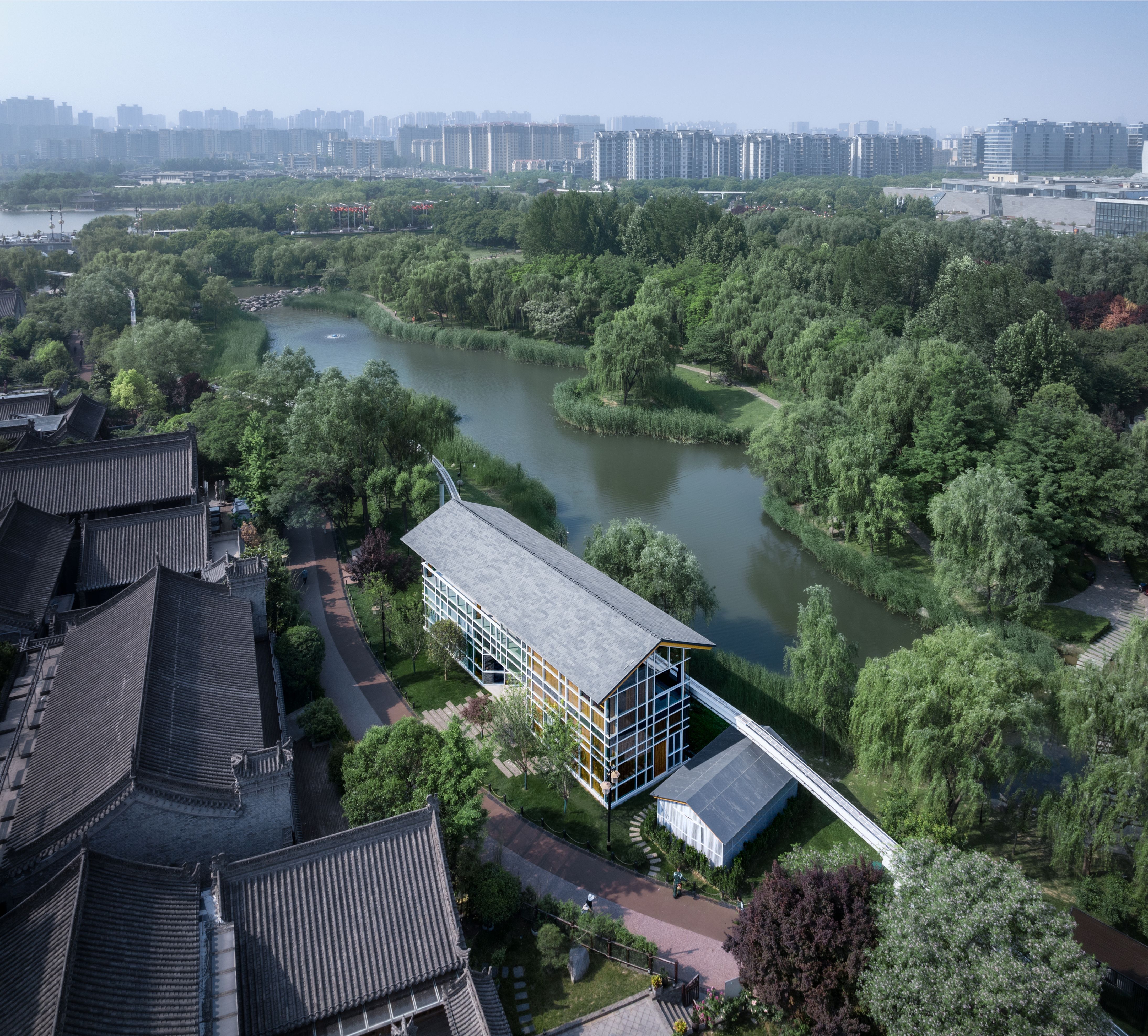 Qujiang Tourism Light Rail Station Renovation and Upgrading by DDB ...