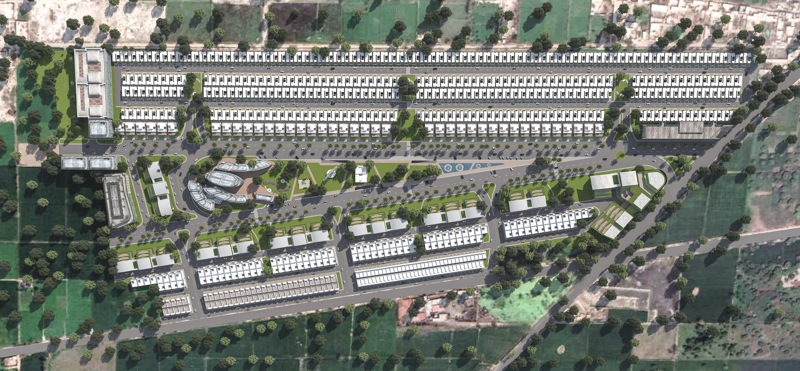 Bakhtawar Housing Scheme, Multan. Master Planning - Pakistan by COOOP ...
