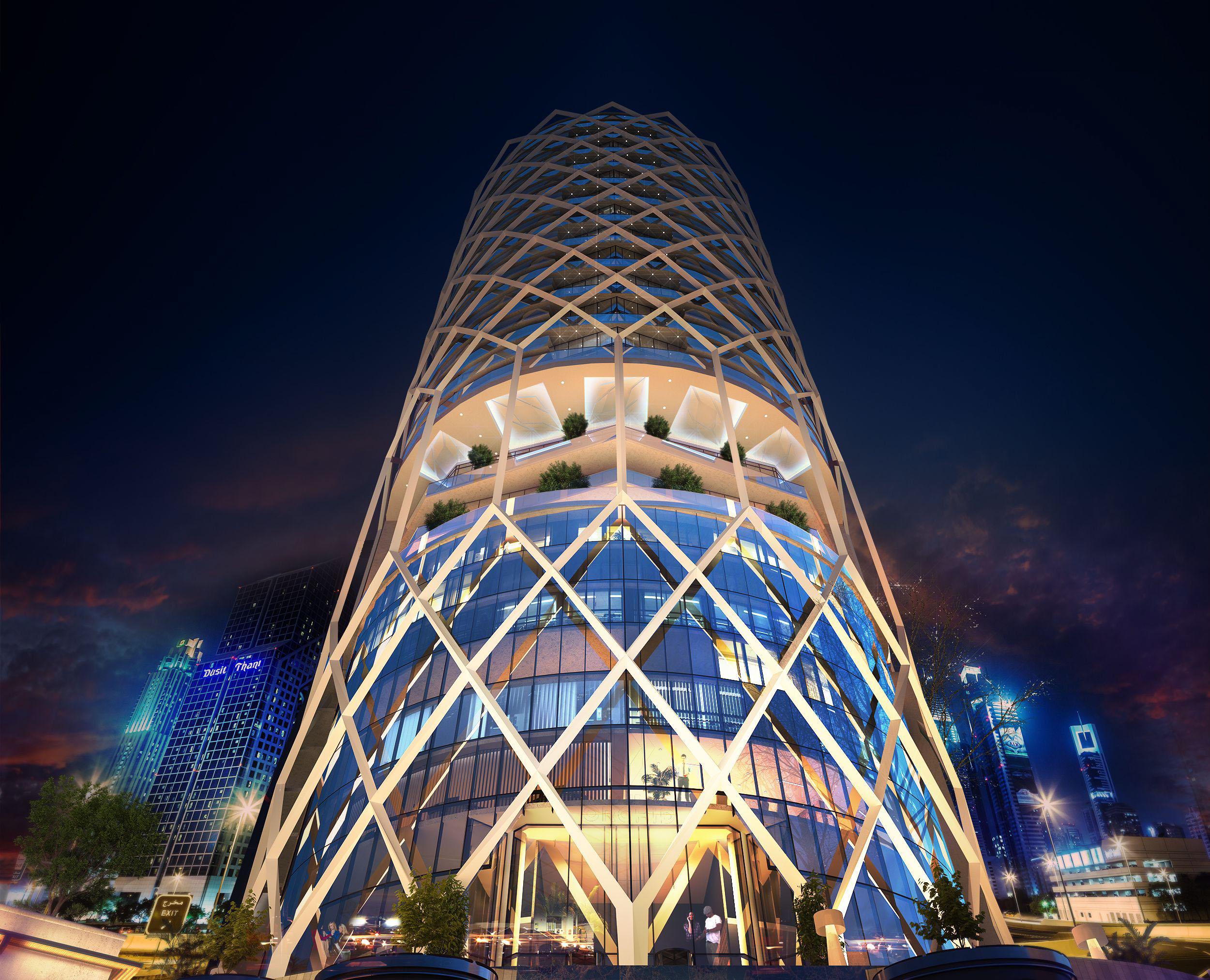 Orchid Tower, Karachi. Mixed Use - Pakistan by COOOP. - Architizer