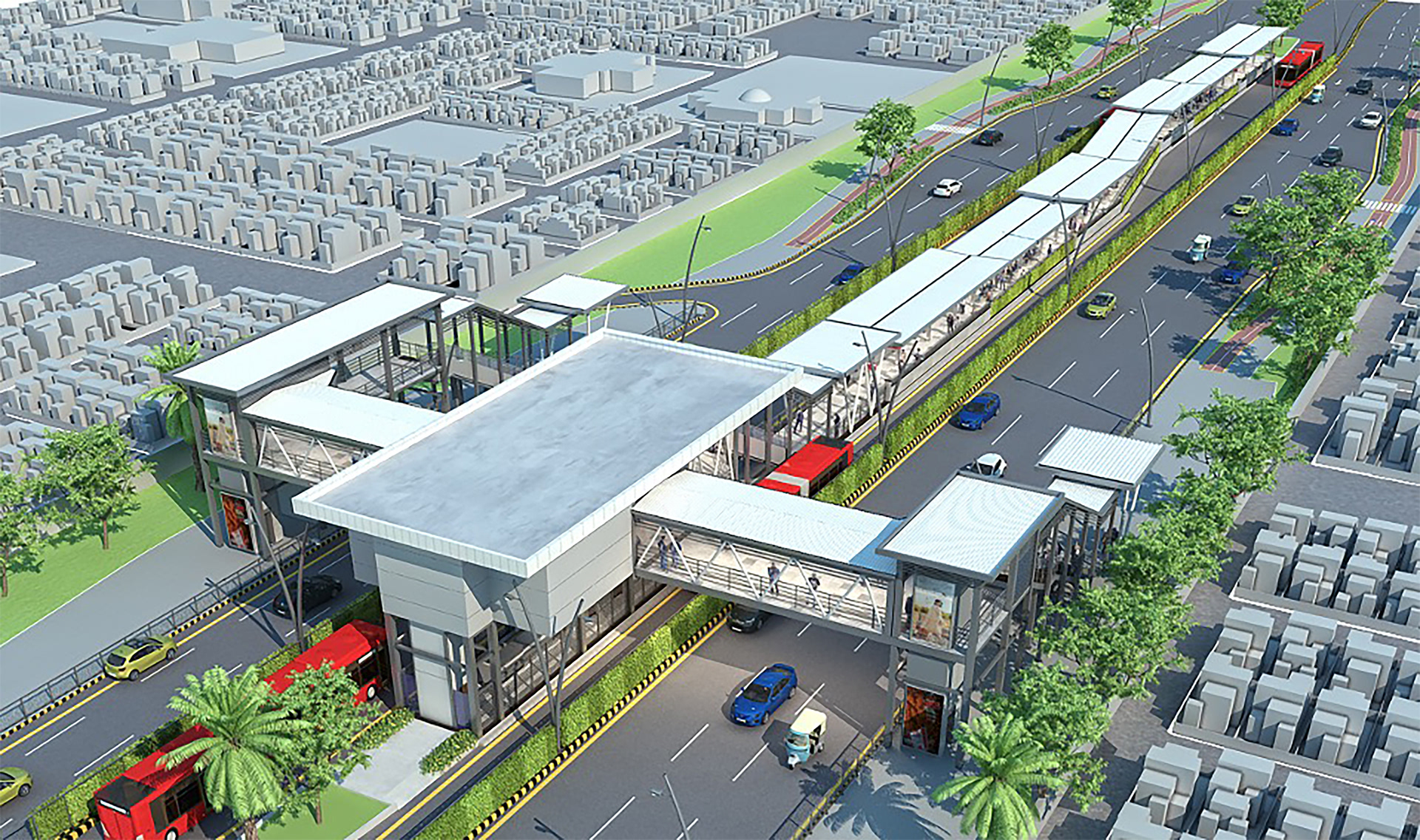 Red Line, Karachi. Urban Mass Transit - Pakistan by COOOP. - Architizer