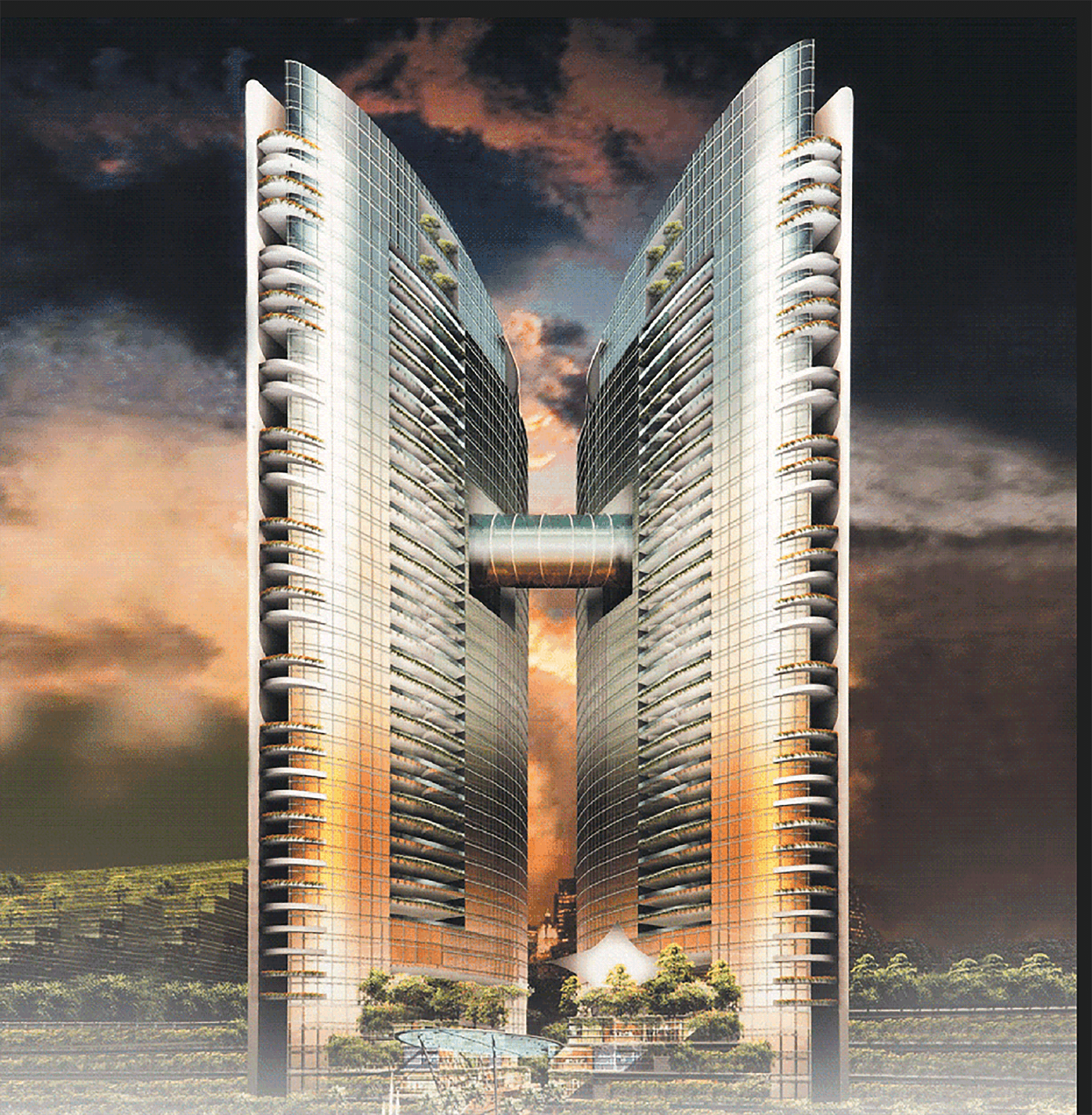 Karachi Financial Tower, Karachi. Mixed Use - Pakistan by COOOP ...