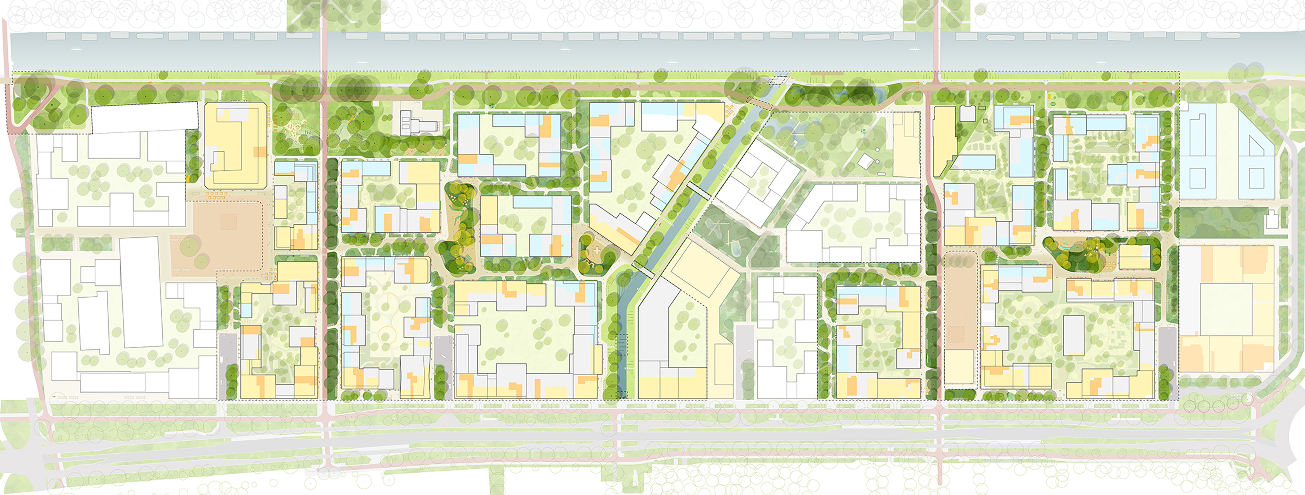 Idea 3974628: Public Space Merwede by LOLA landscape architects in ...