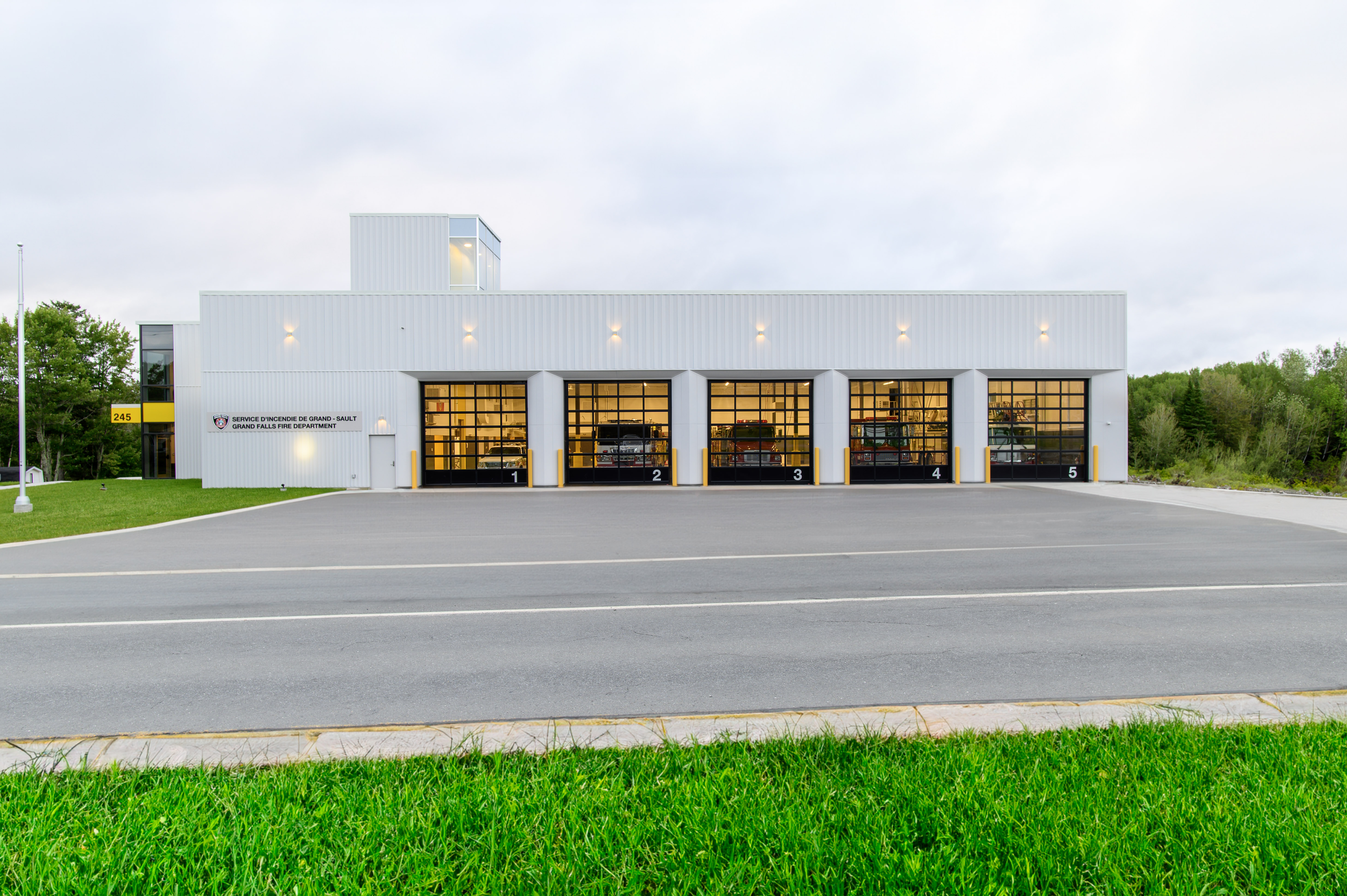 GRAND FALLS FIRE STATION by Acre Architects - Architizer