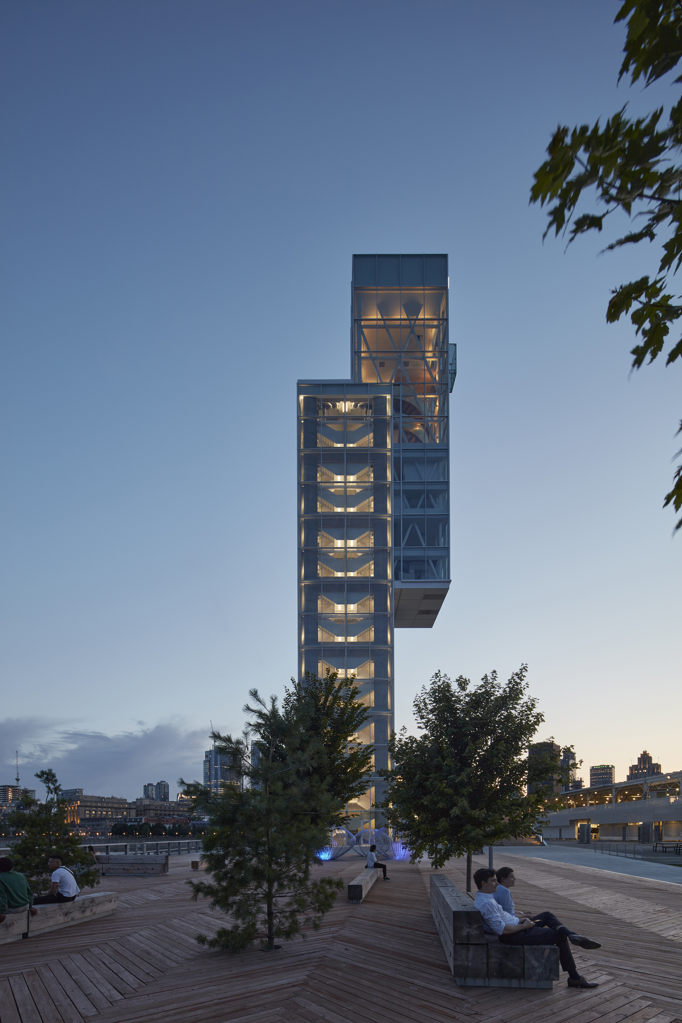 Port of Montréal Tower by Provencher_Roy - Architizer