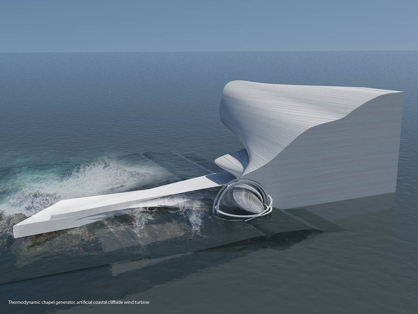 Thermodynamic wind tunnel chapel and club by Margot Krasojevic ...