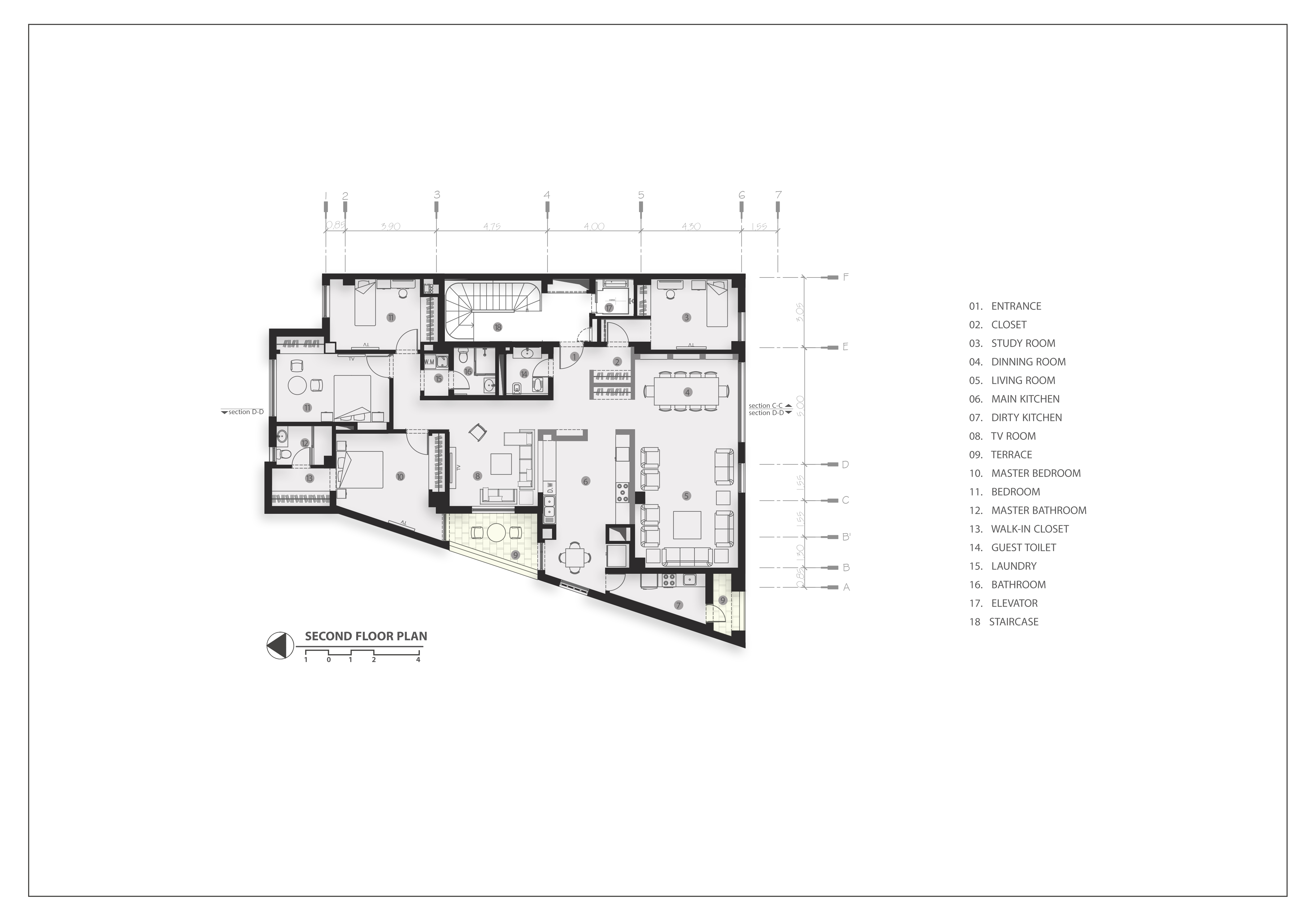 Idea 3975900: Residental apartment "Cedar2" Social Identity ...