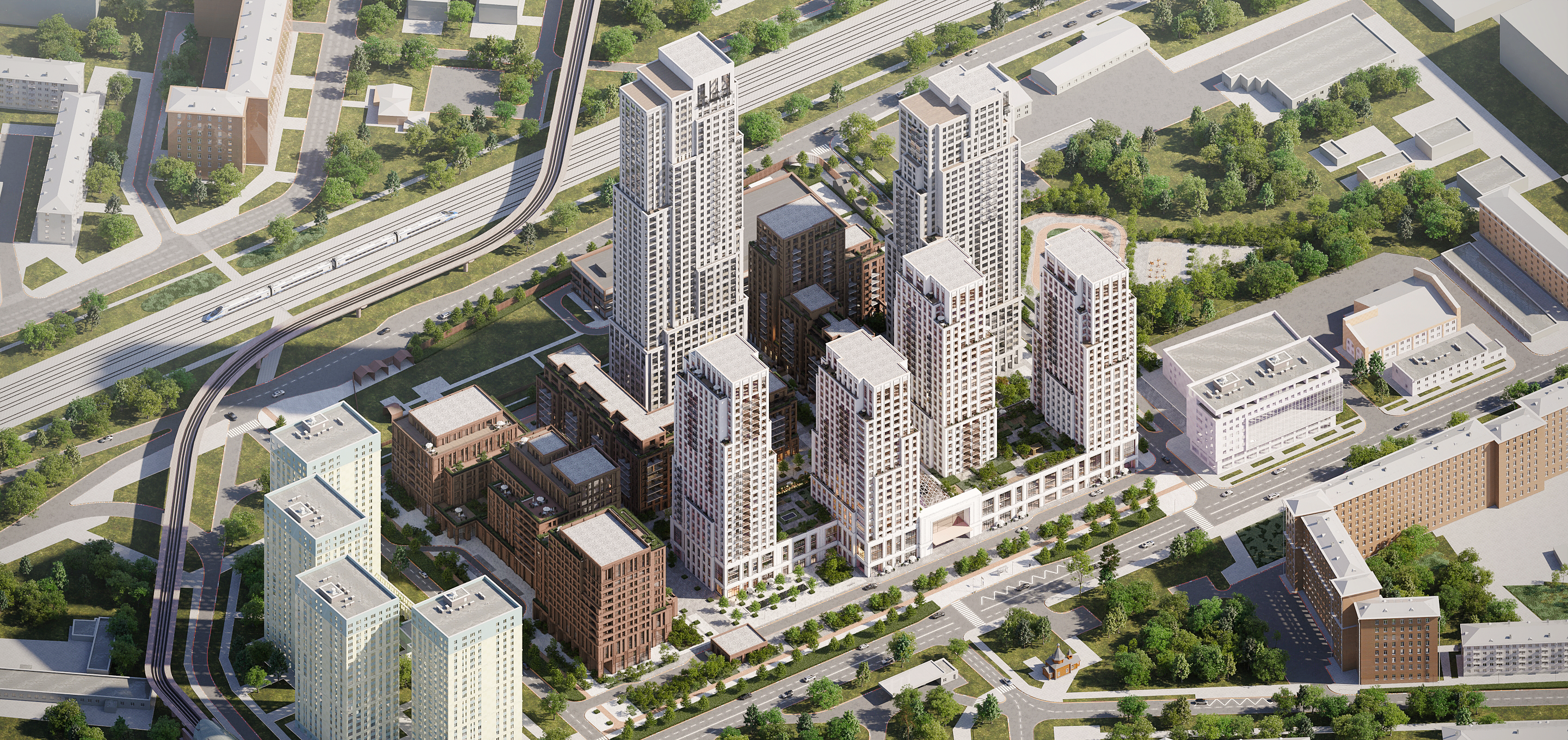 MONS residential area by Brusnika - Architizer