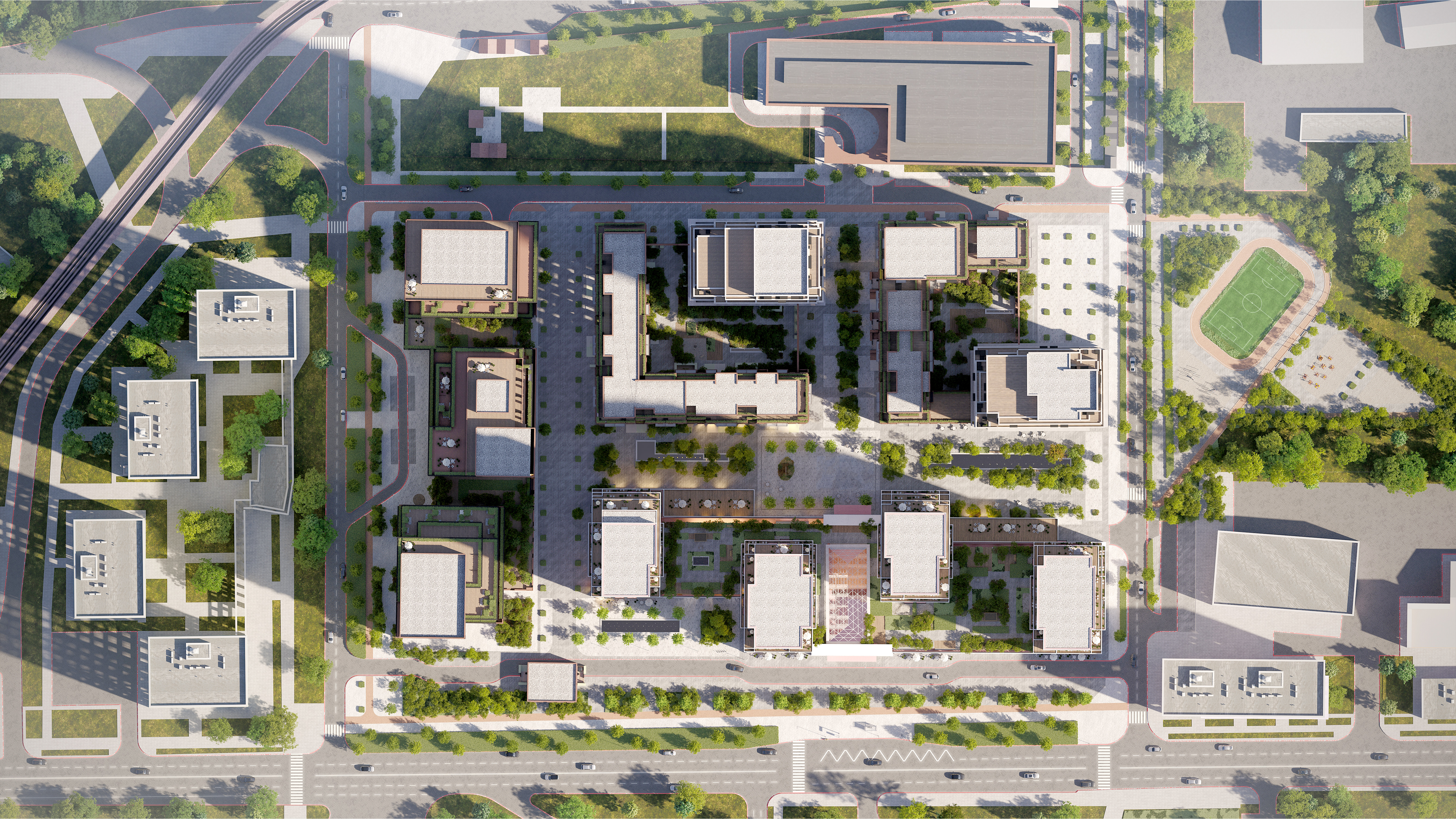 MONS residential area by Brusnika - Architizer