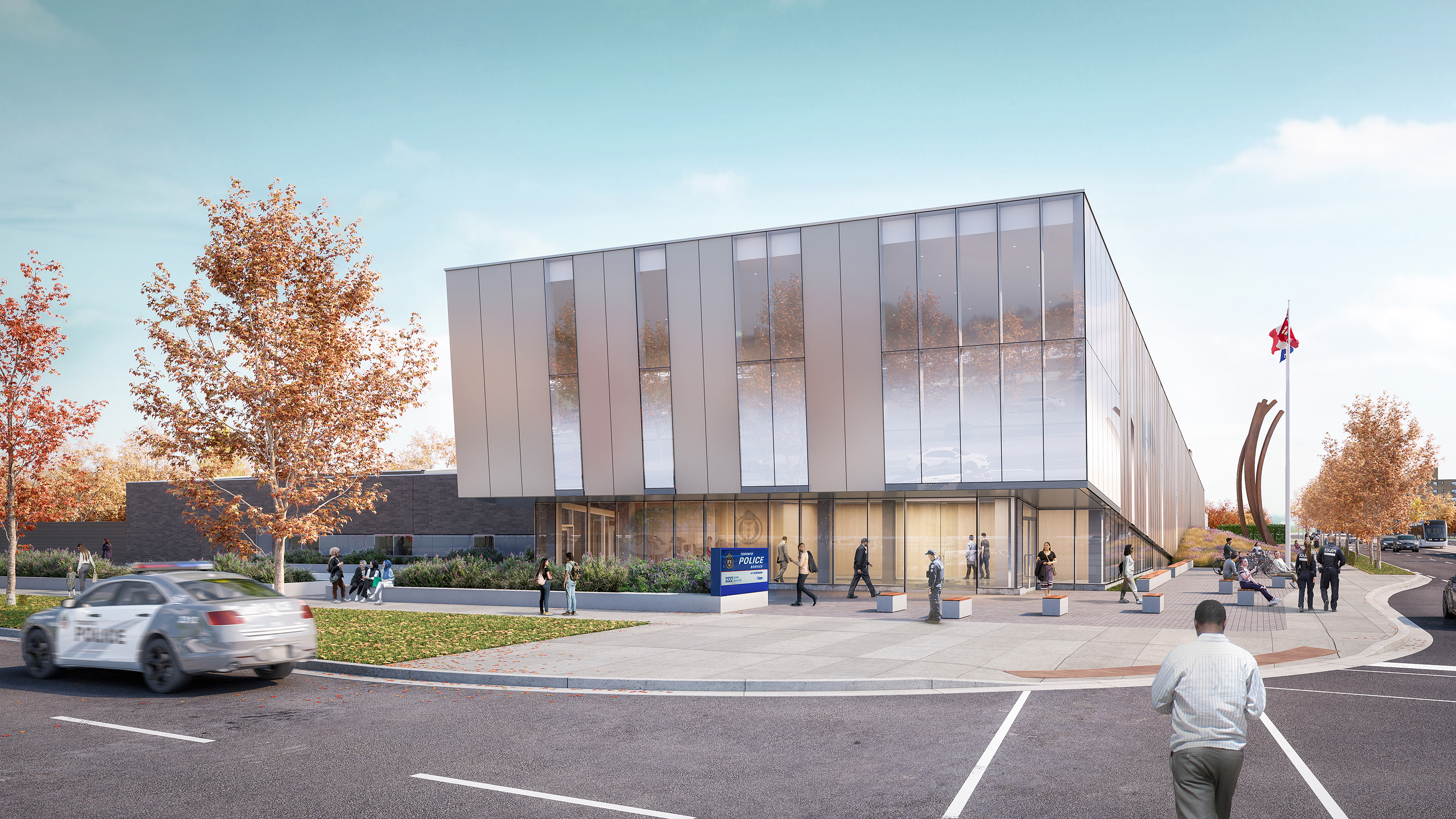 Toronto Police Service – Division 41 Police Station by WZMH Architects ...