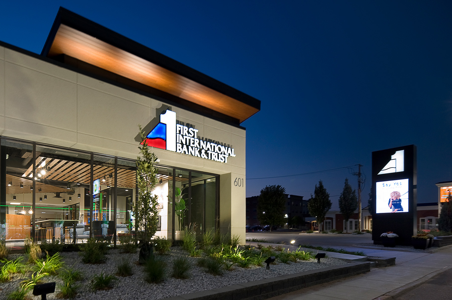 First International Bank and Trust Office by JLG Architects - Architizer