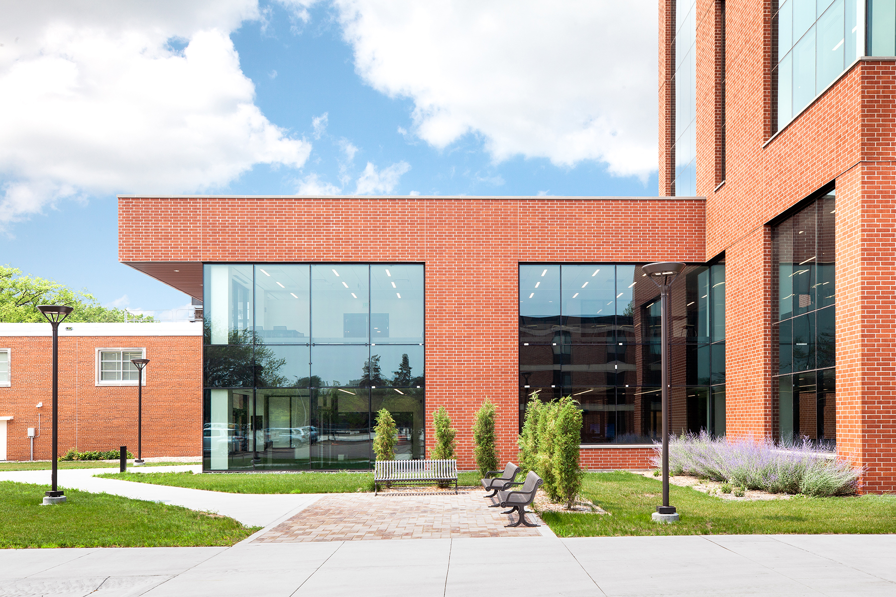 NDSU Aldevron Tower by JLG Architects - Architizer