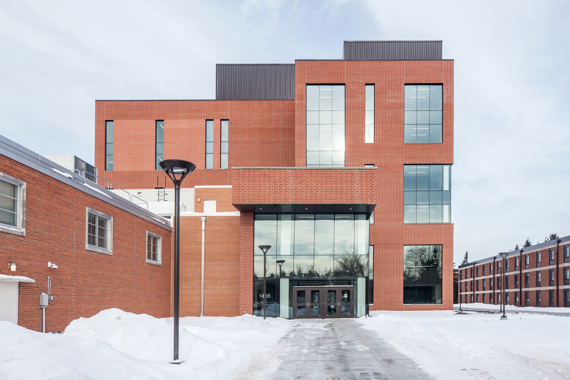 NDSU Aldevron Tower by JLG Architects - Architizer