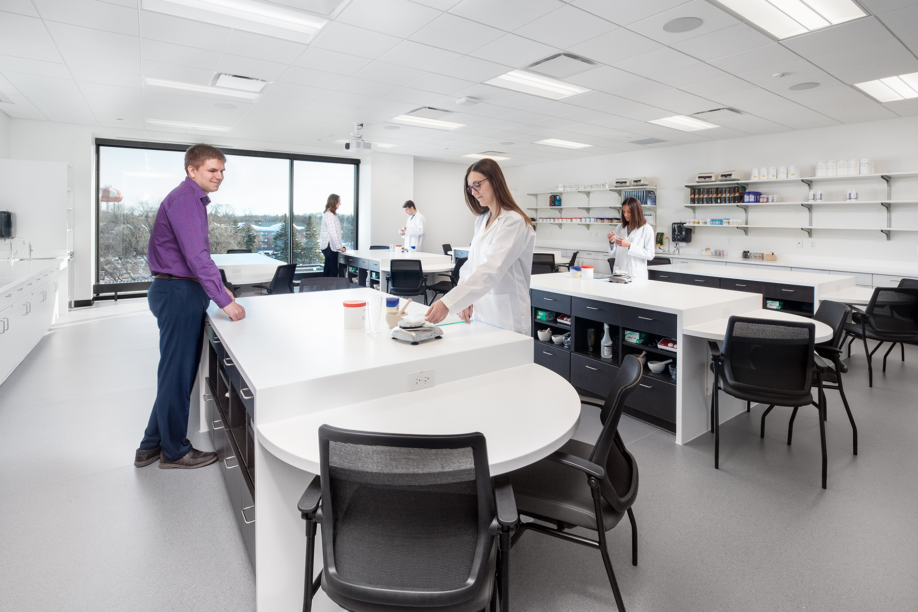 NDSU Aldevron Tower by JLG Architects - Architizer