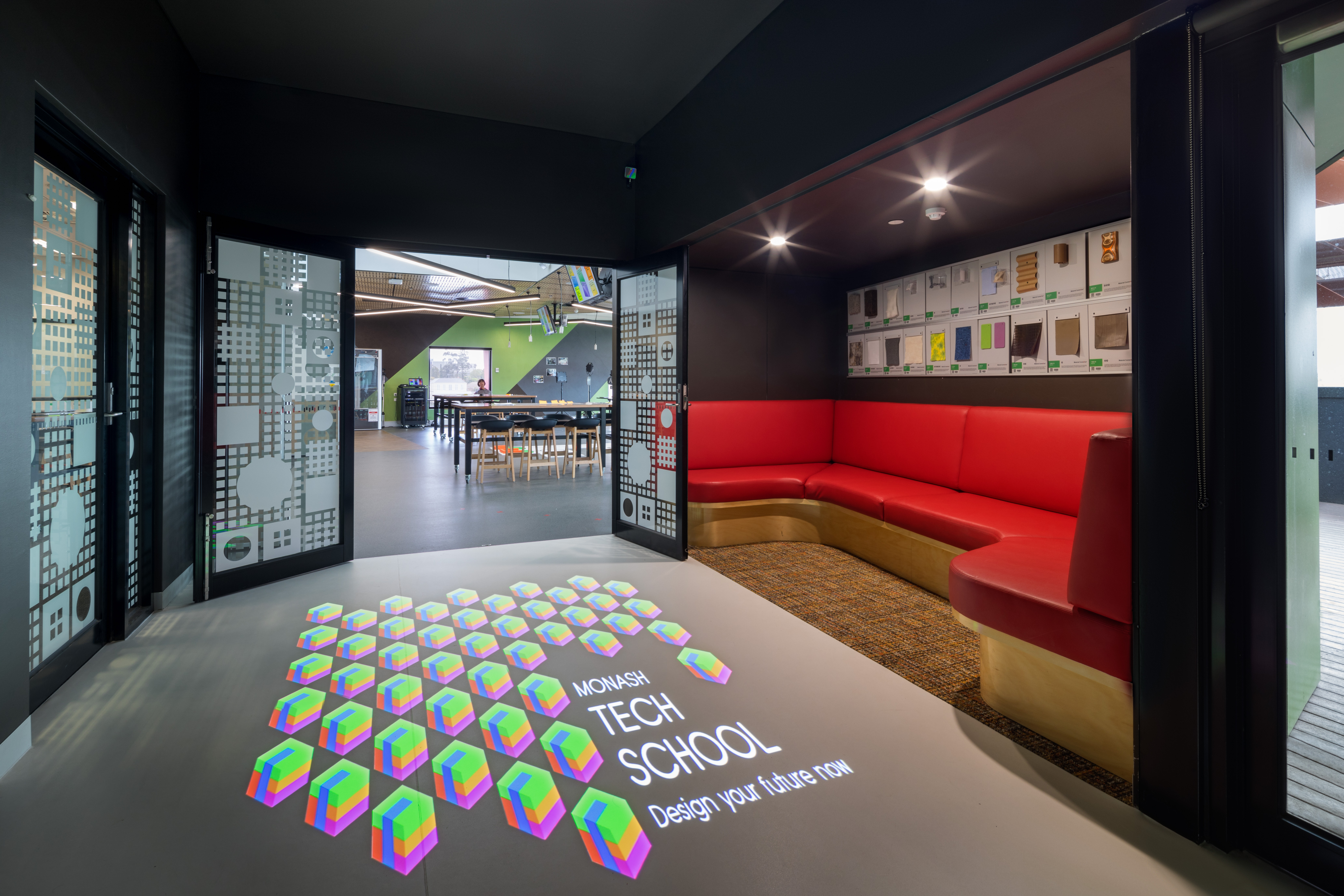 Monash Tech School - Temporary Facility by Brand Architects - Architizer