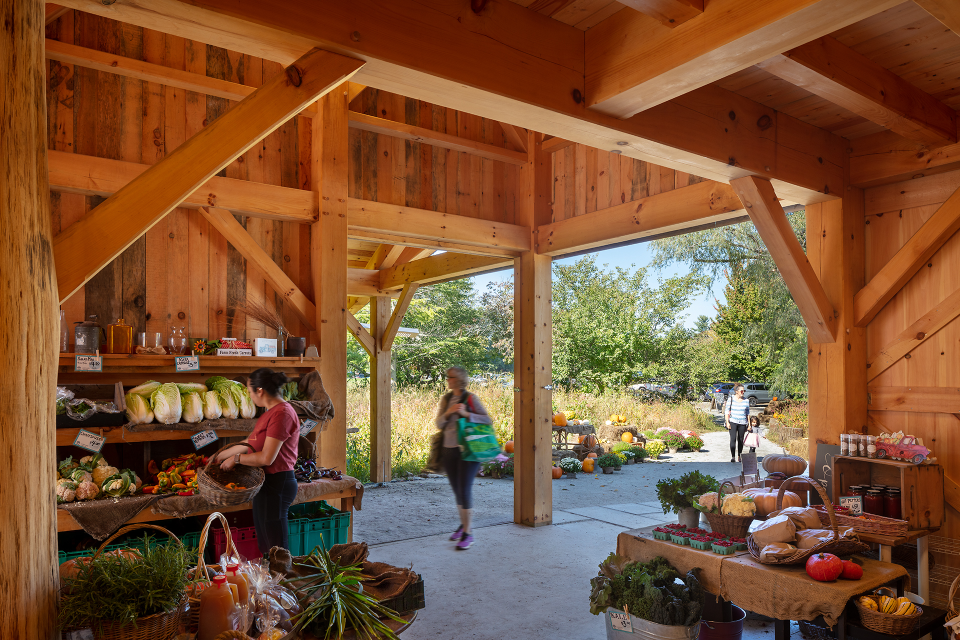 Land's Sake Farm, New Farmstand, Education Pavilion and Barn by PAYETTE ...