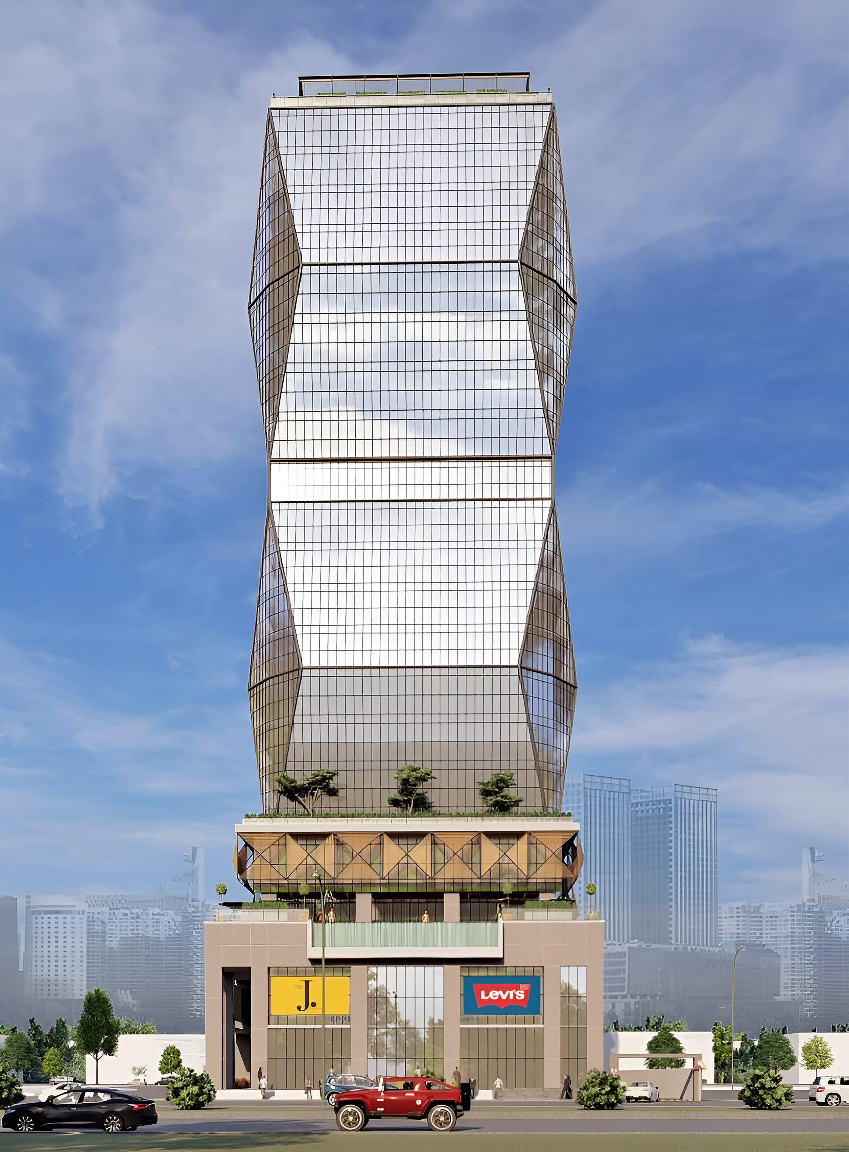 Commercial Office Tower, Islamabad. Commercial & Mixed Use, Pakistan by ...