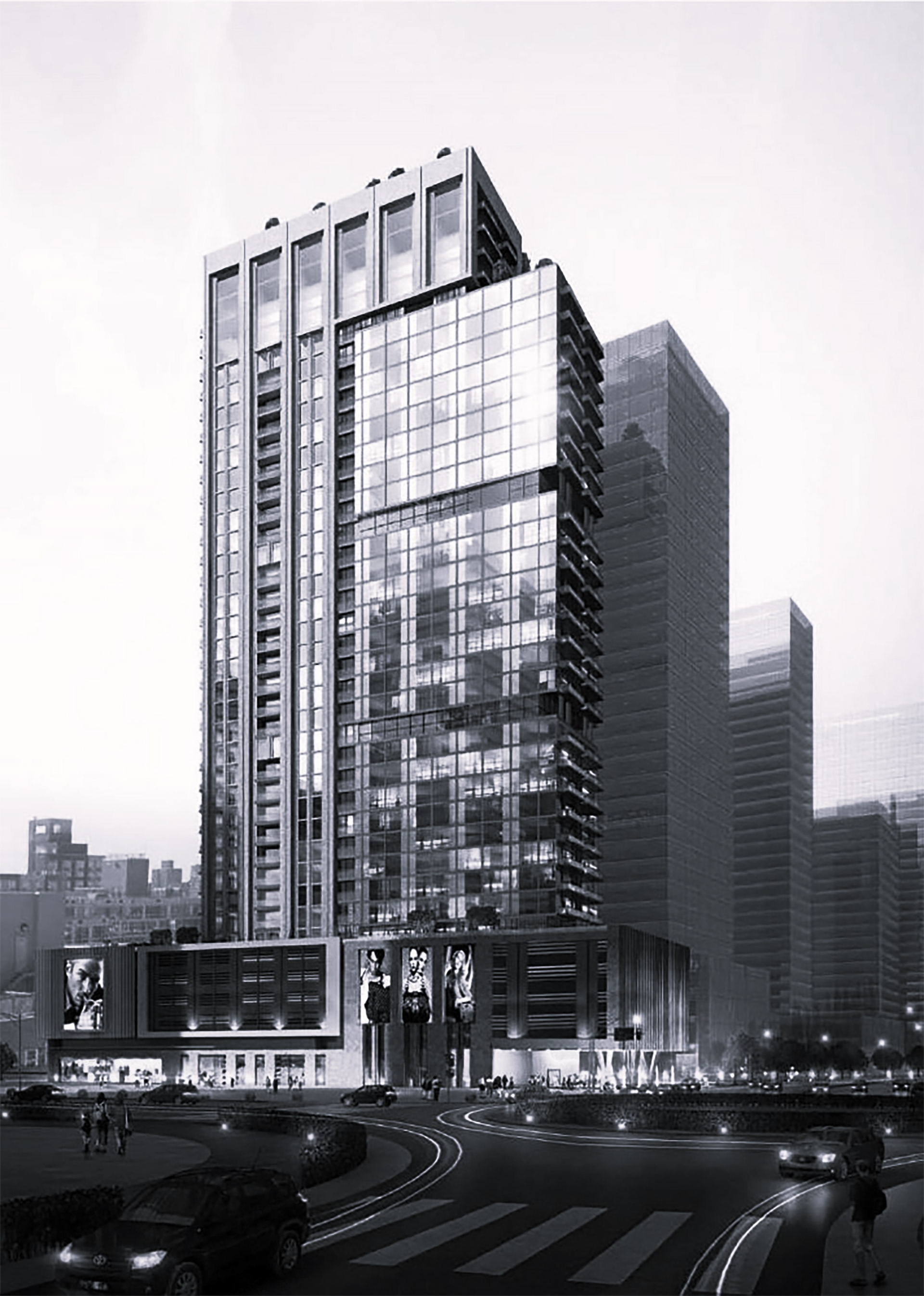 Al-Rashid Tower, Dubai. Commercial & Mixed Use, UAE by COOOP. - Architizer