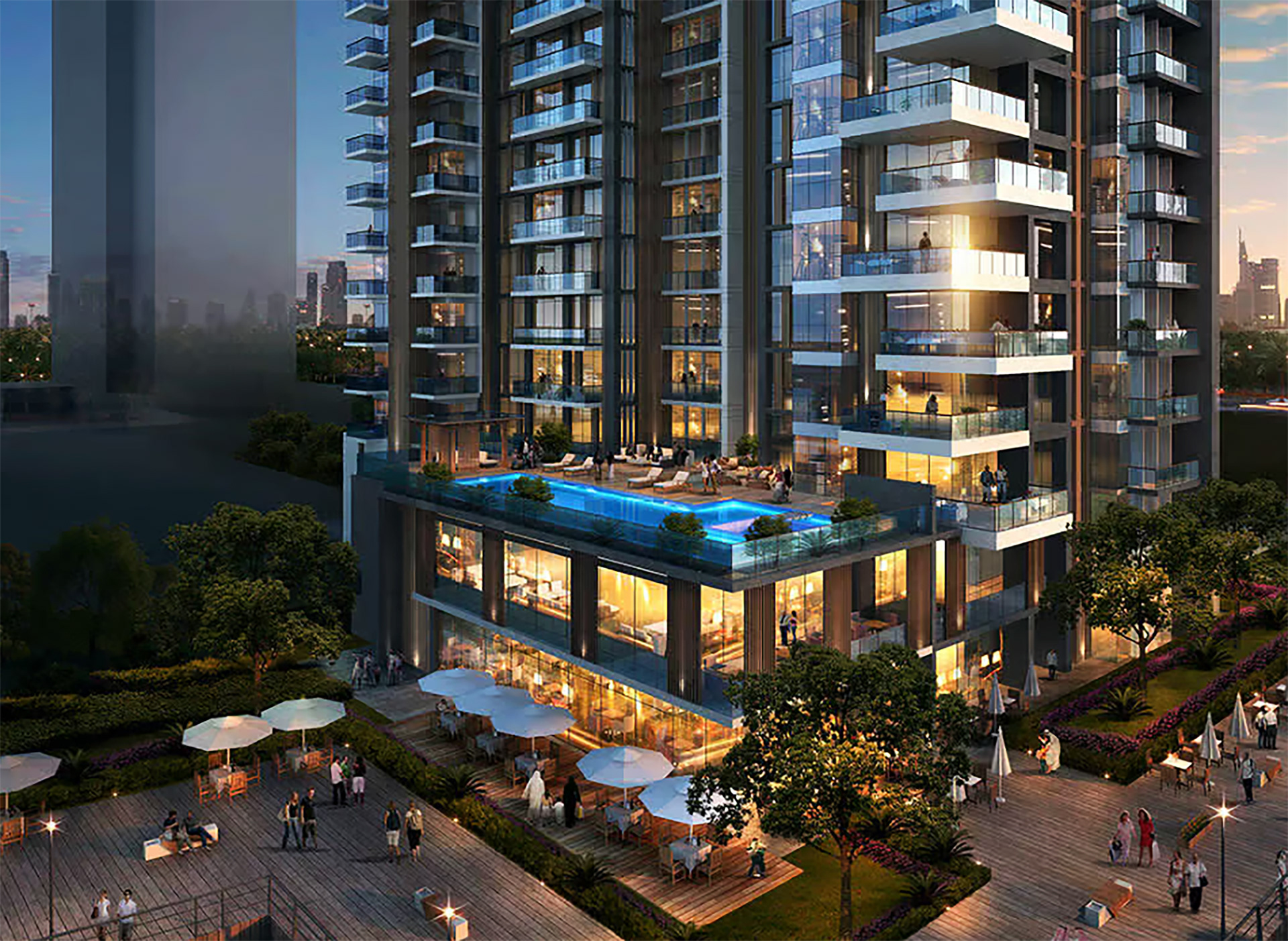 MBL Tower, Dubai. Commercial & Mixed Use, UAE by COOOP. - Architizer