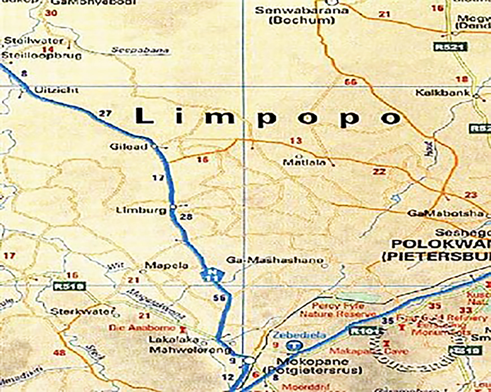 Limpopo Railway Line & Bridges, Limpopo. Bridges & Interchanges ...