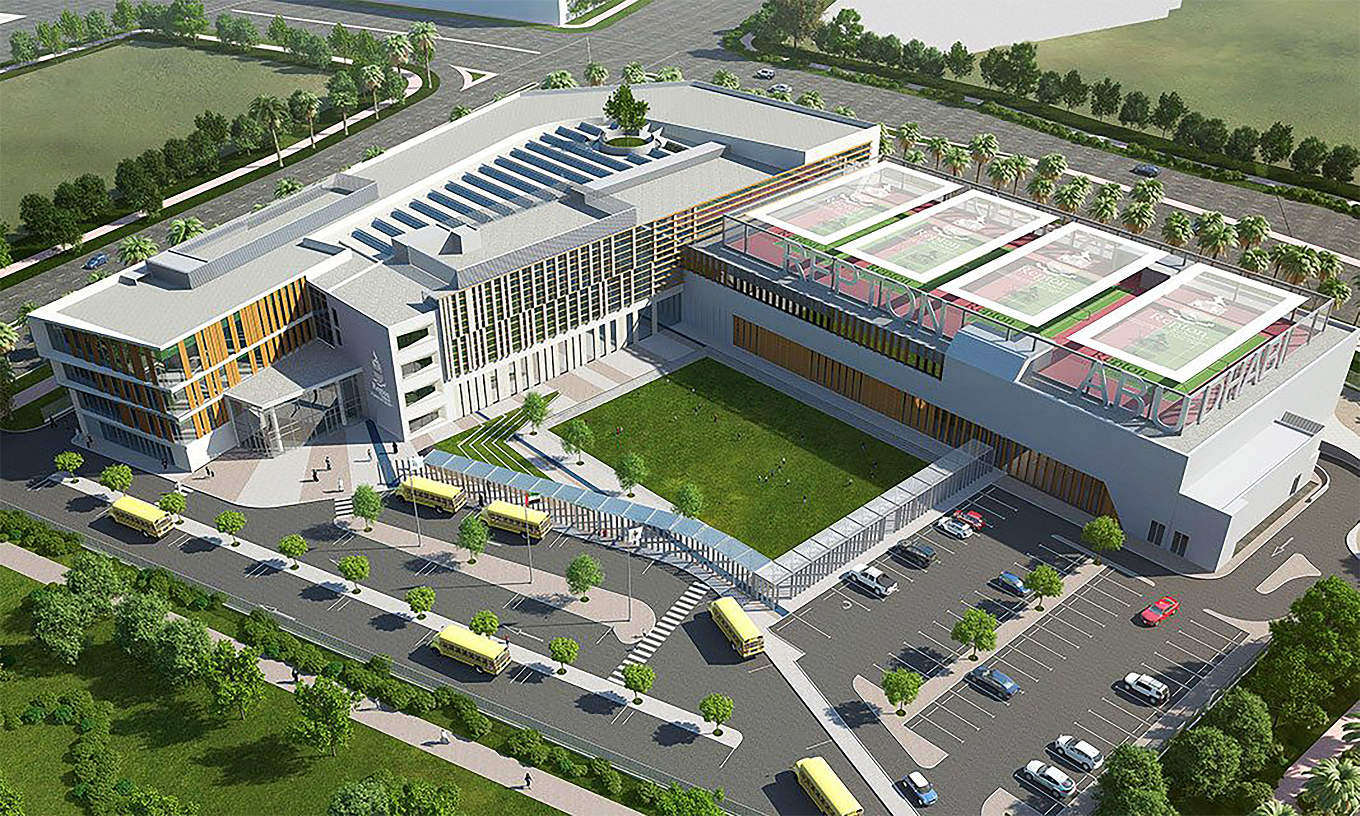 Al Khoud School, Al Khoud. Education, Oman by COOOP. - Architizer