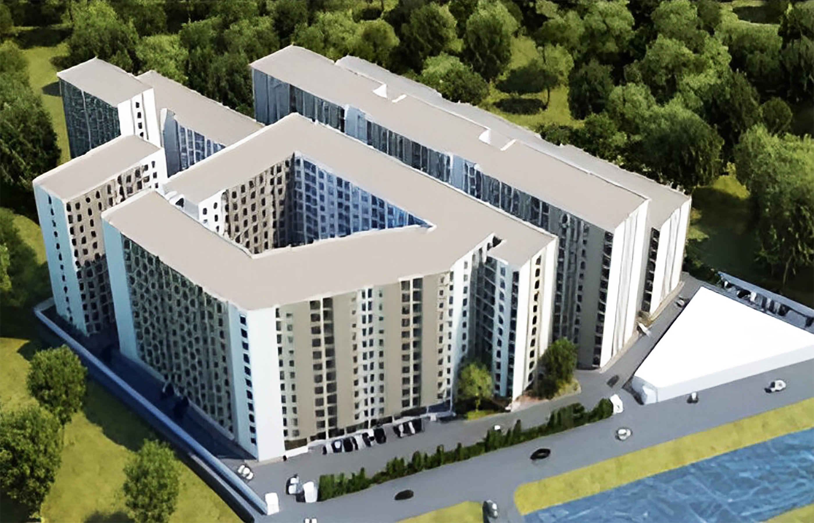 Multistorey Residential Apartments, Lahore. Residential, Pakistan by ...