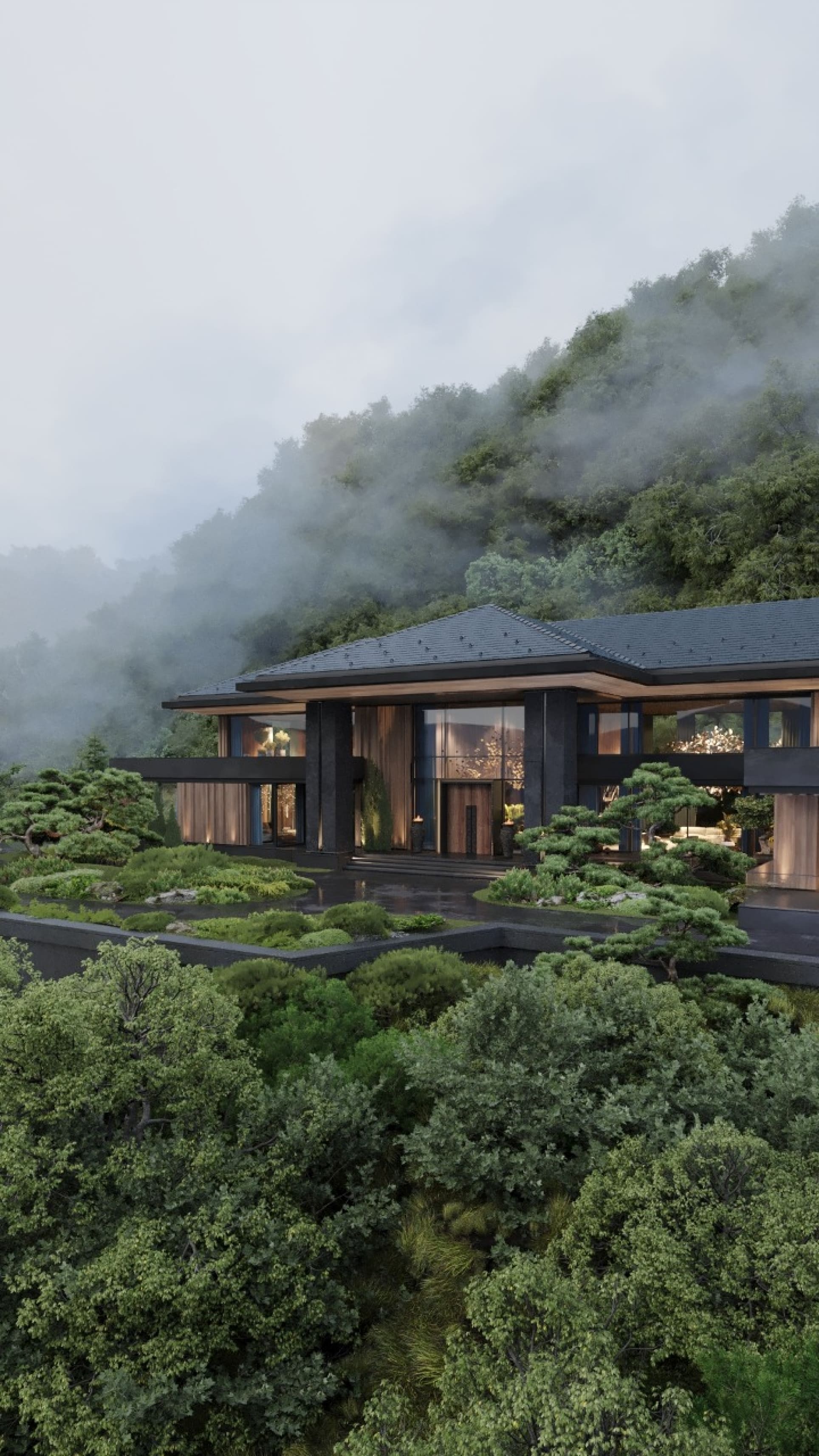 Villa Kensho With Oriental Motifs by Studia 54 - Architizer