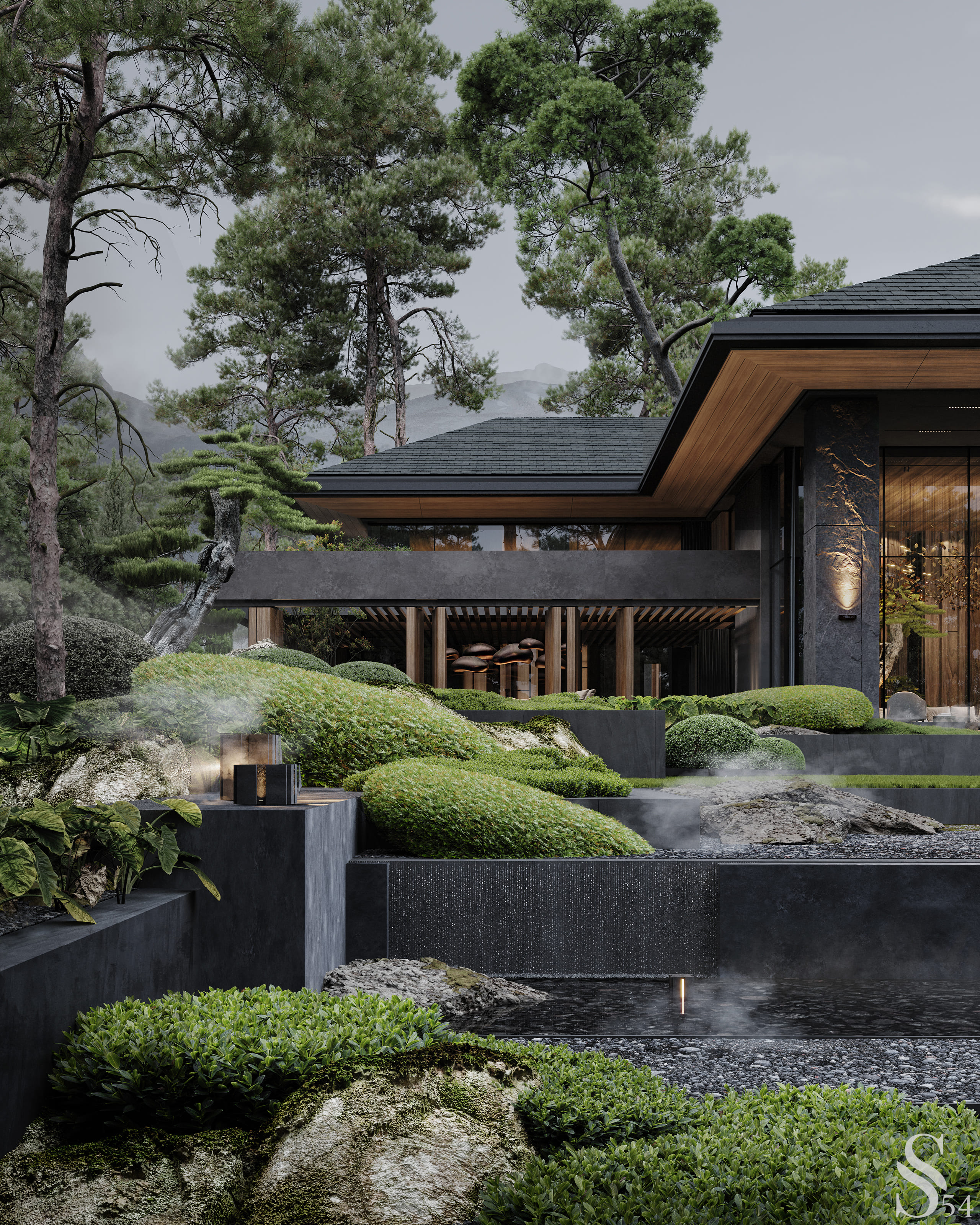 Villa Kensho With Oriental Motifs by Studia 54 - Architizer