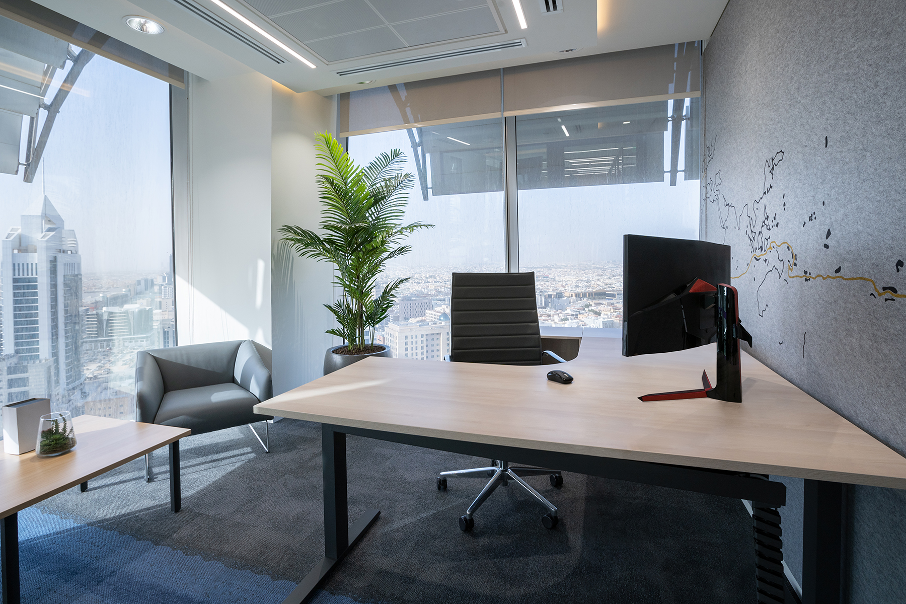 Natixis S.A. Al Faisaliah Tower Offices by SAY Studio - Architizer