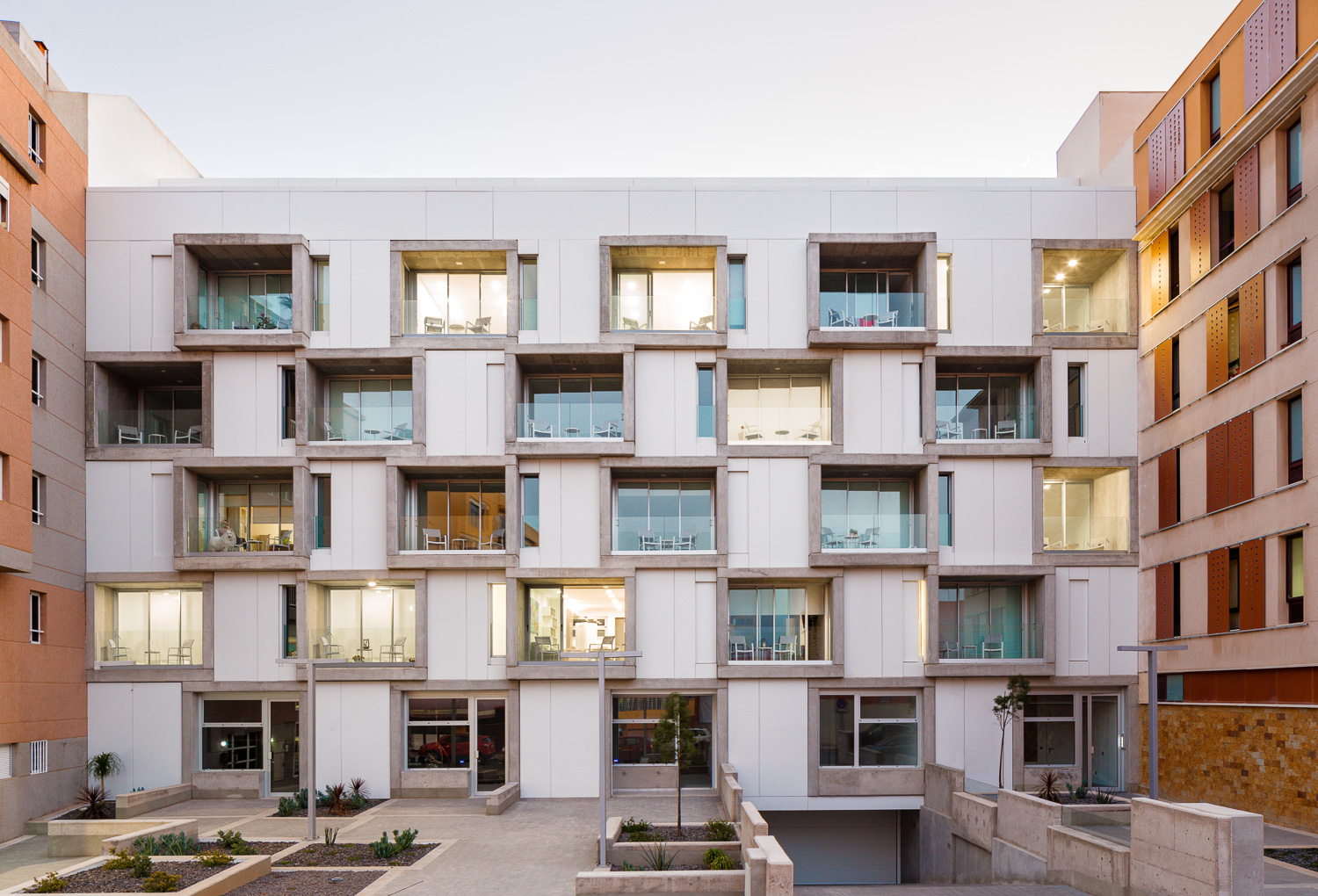 Stacked houses by ROMERA ARQUITECTOS - Architizer