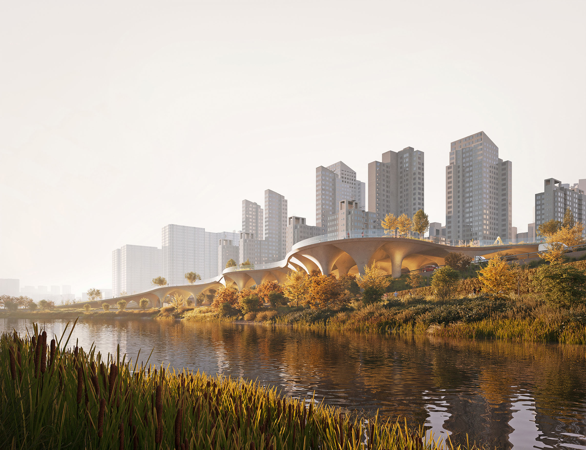 Scenery of Han River, Legacy of Memory in Seoul by ArchiWorkshop ...