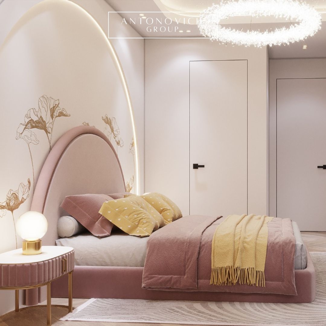 Dreamy Girls' Bedroom Interior Design and Fit-Out by LUXURY ANTONOVICH ...