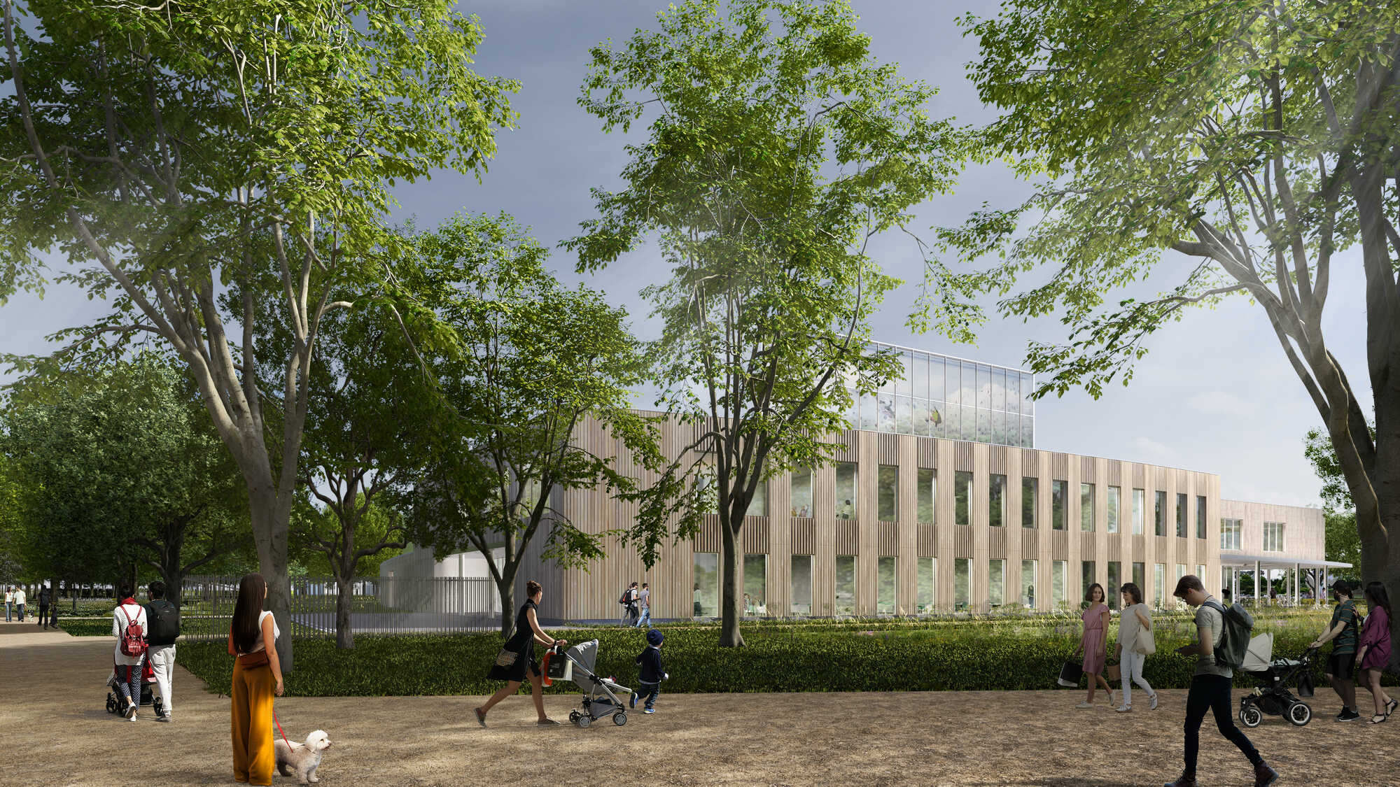 Sports complex with classrooms Turnhout by ZJA I Architects & Engineers ...
