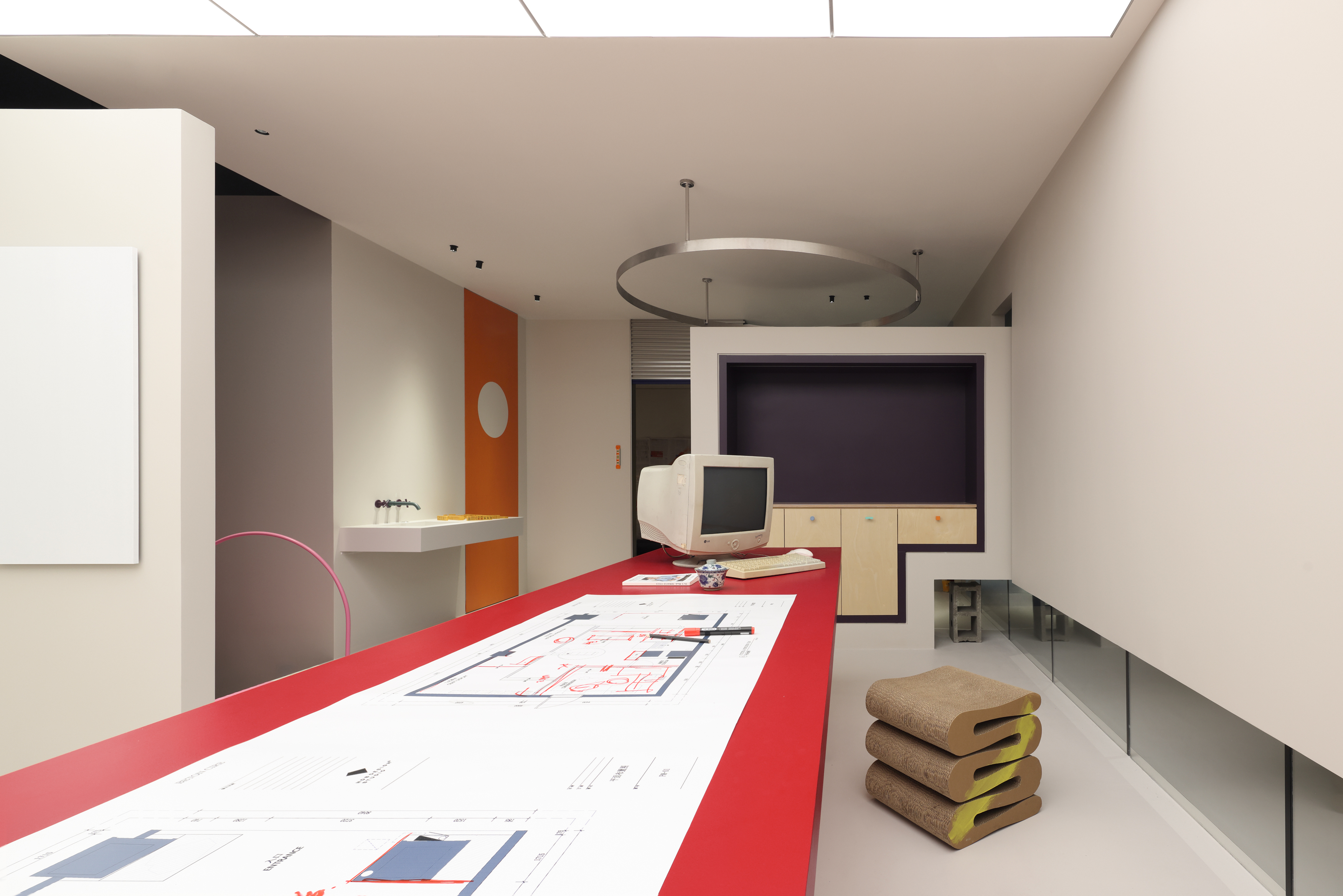 Beton Cire Paint Showroom by NDB Design by Current-Newswire - Architizer
