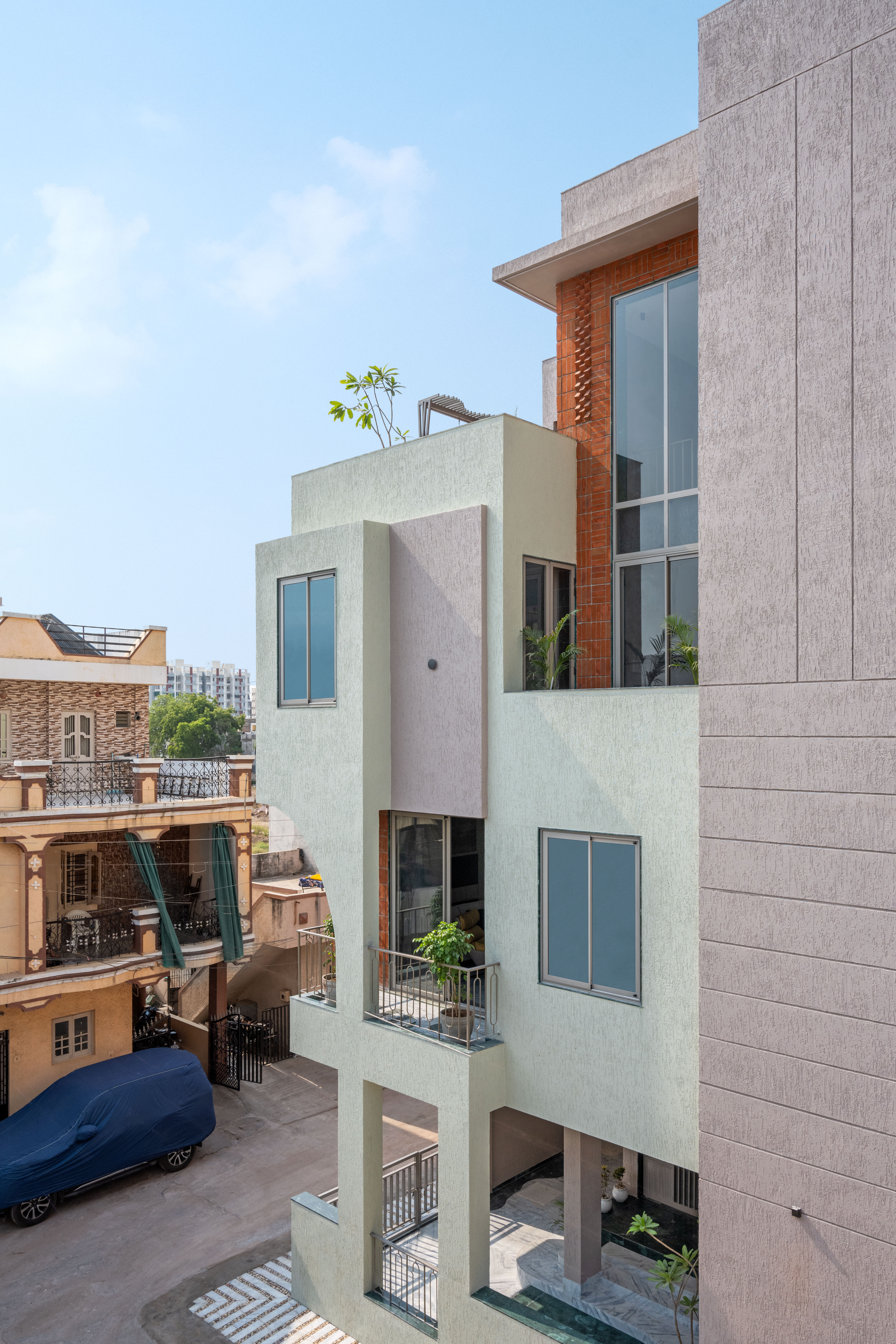 105 SQ.MT. HOUSE by MANOJ PATEL DESIGN STUDIO - Architizer