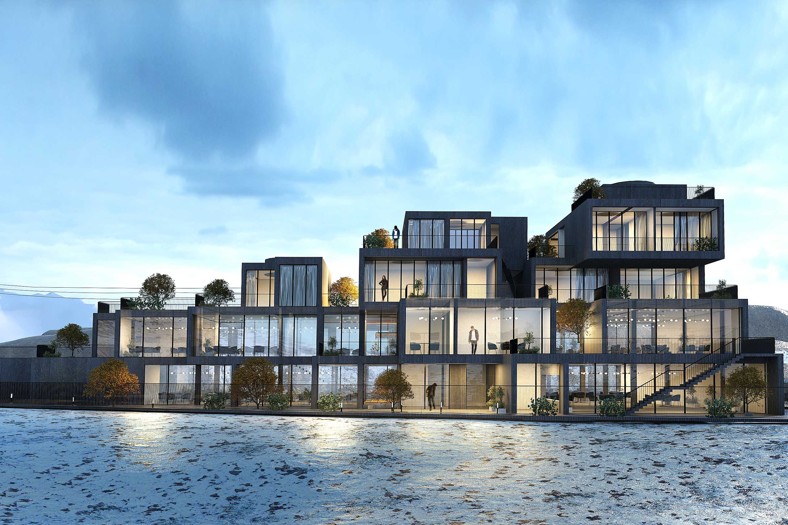 FORDO TOURIST COMPLEX by Soltanpour studio - Architizer