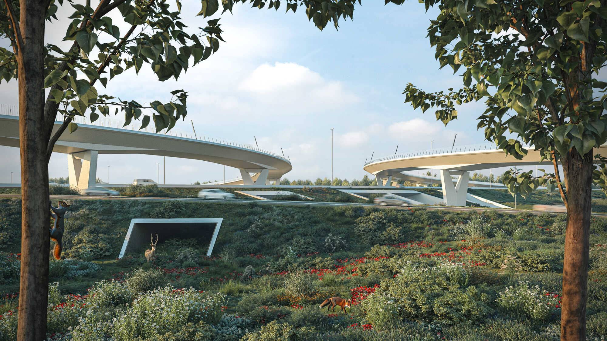 Ring around Brussels, Belgium by ZJA I Architects & Engineers - Architizer