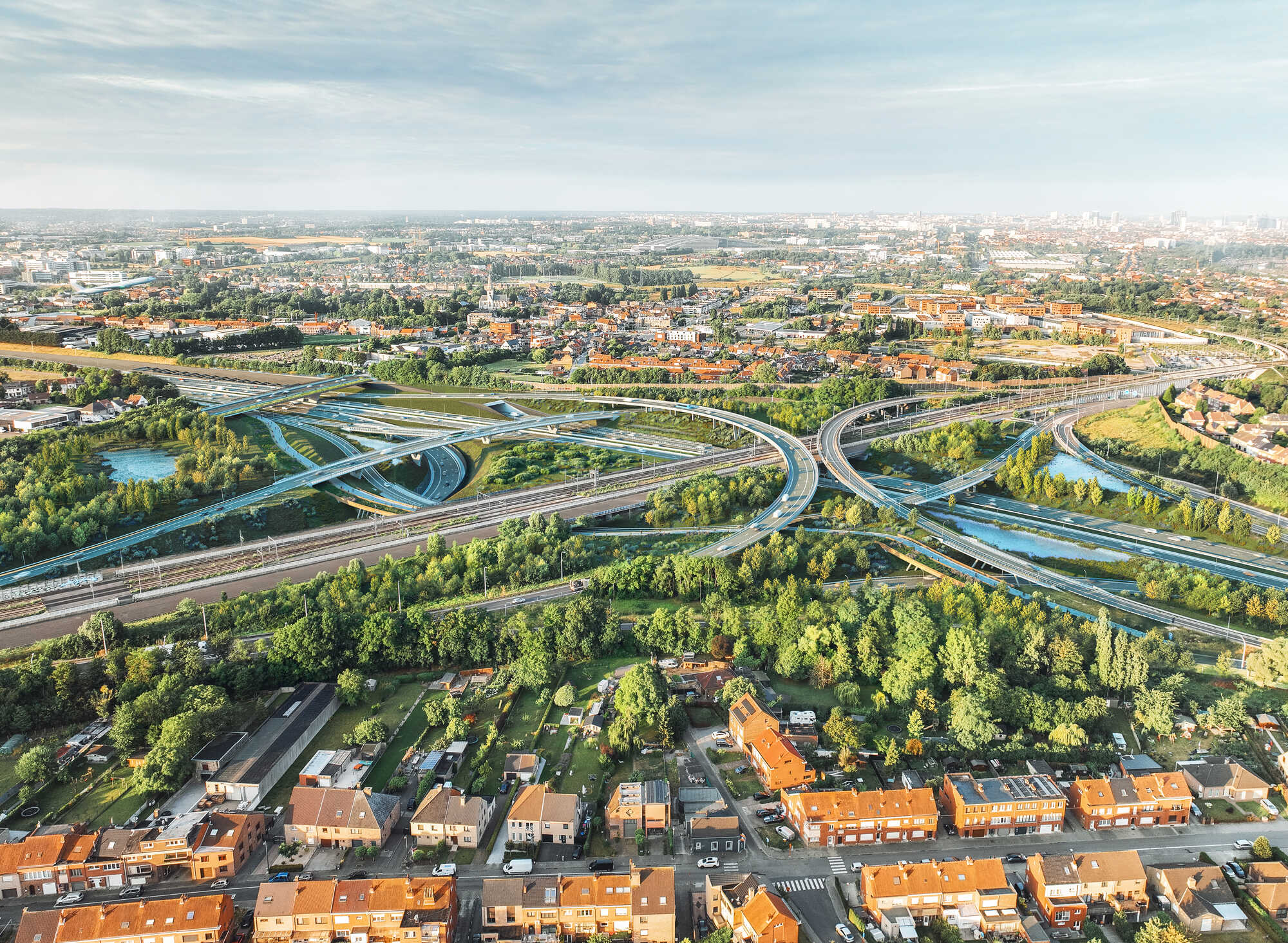 Ring around Brussels, Belgium by ZJA I Architects & Engineers - Architizer