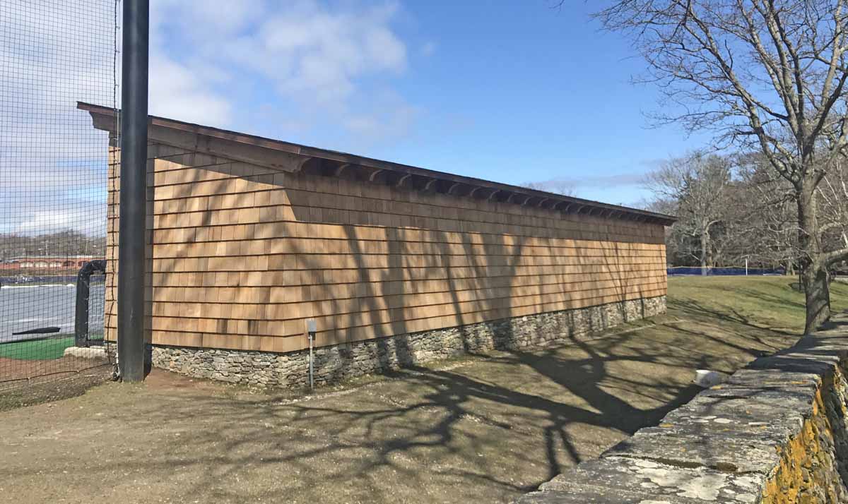 Salve Regina University Baseball Dugouts by A4 Architecture + Planning ...