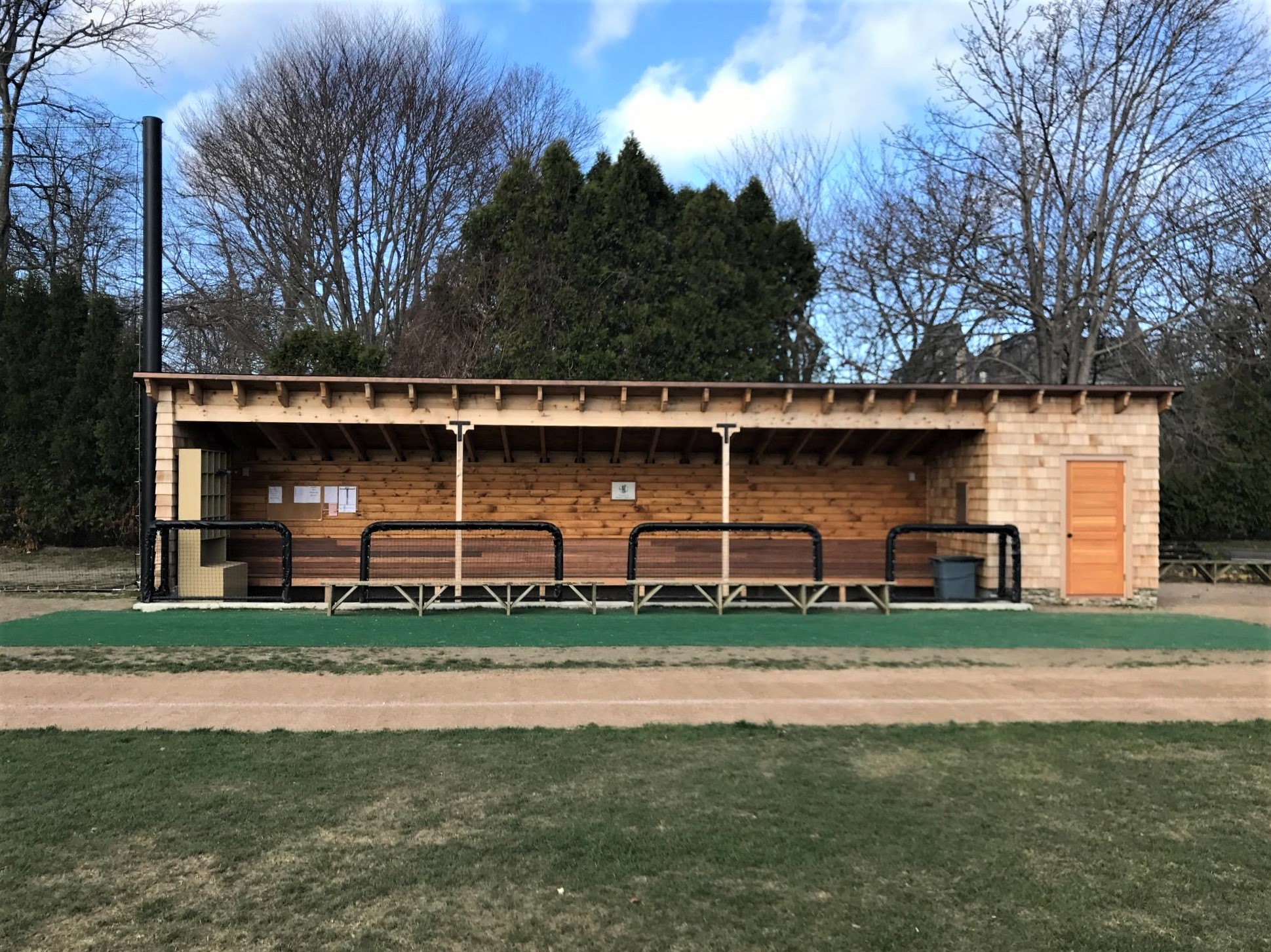 Salve Regina University Baseball Dugouts by A4 Architecture + Planning ...