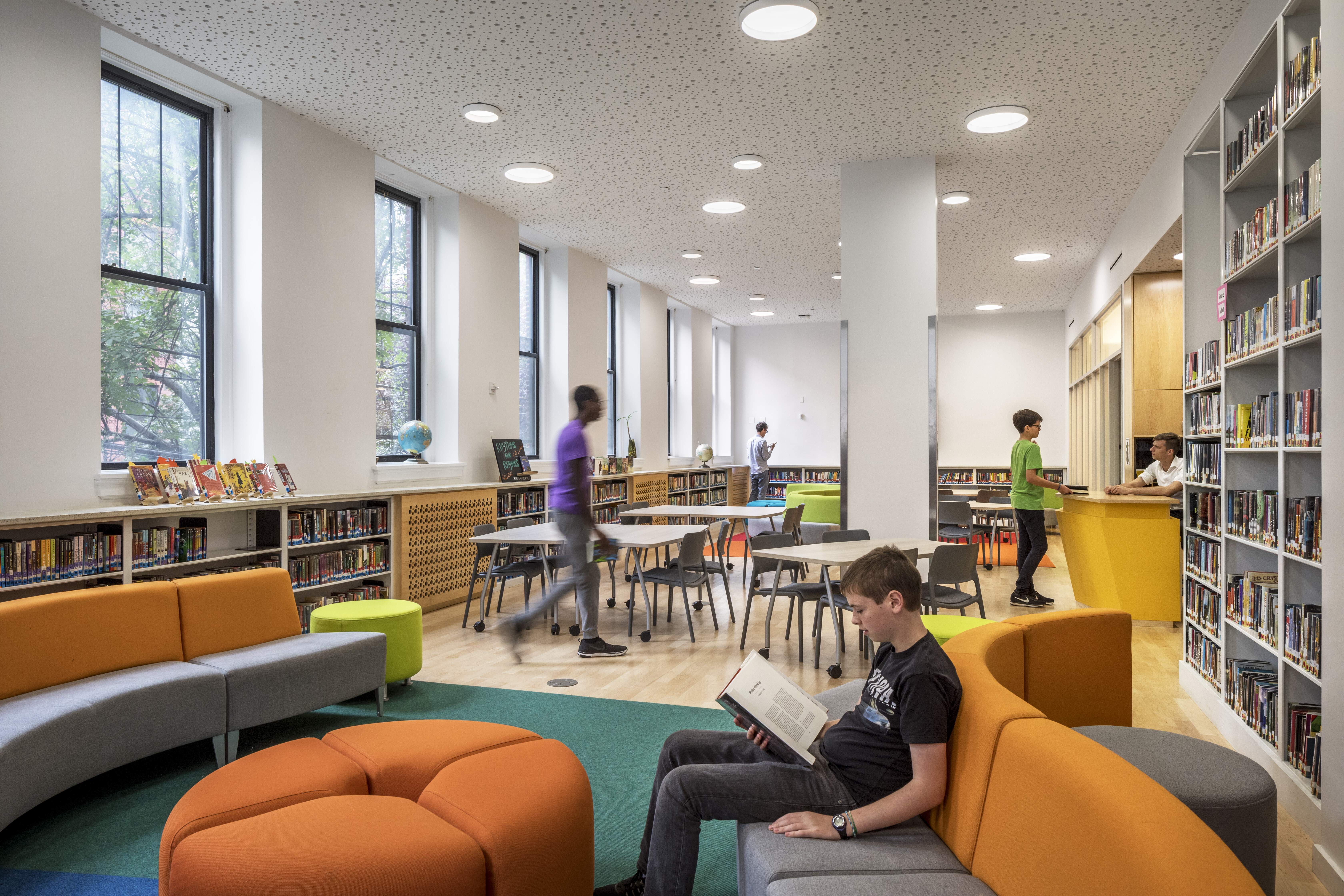 Berkeley Carroll Library & STEAM Space by 1100 Architect - Architizer