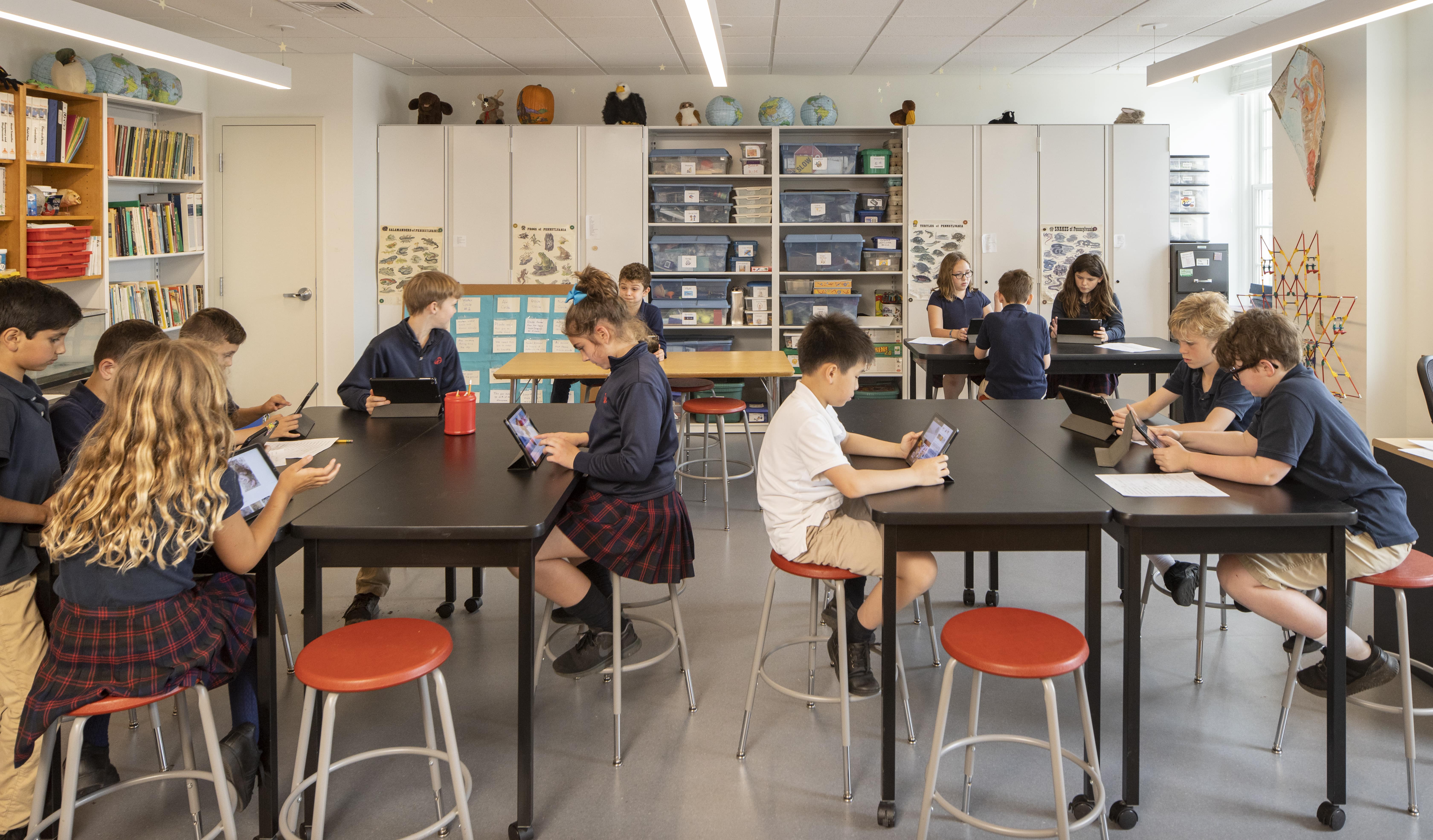 Germantown Academy Tinker Lab and Science Classrooms by 1100 Architect ...