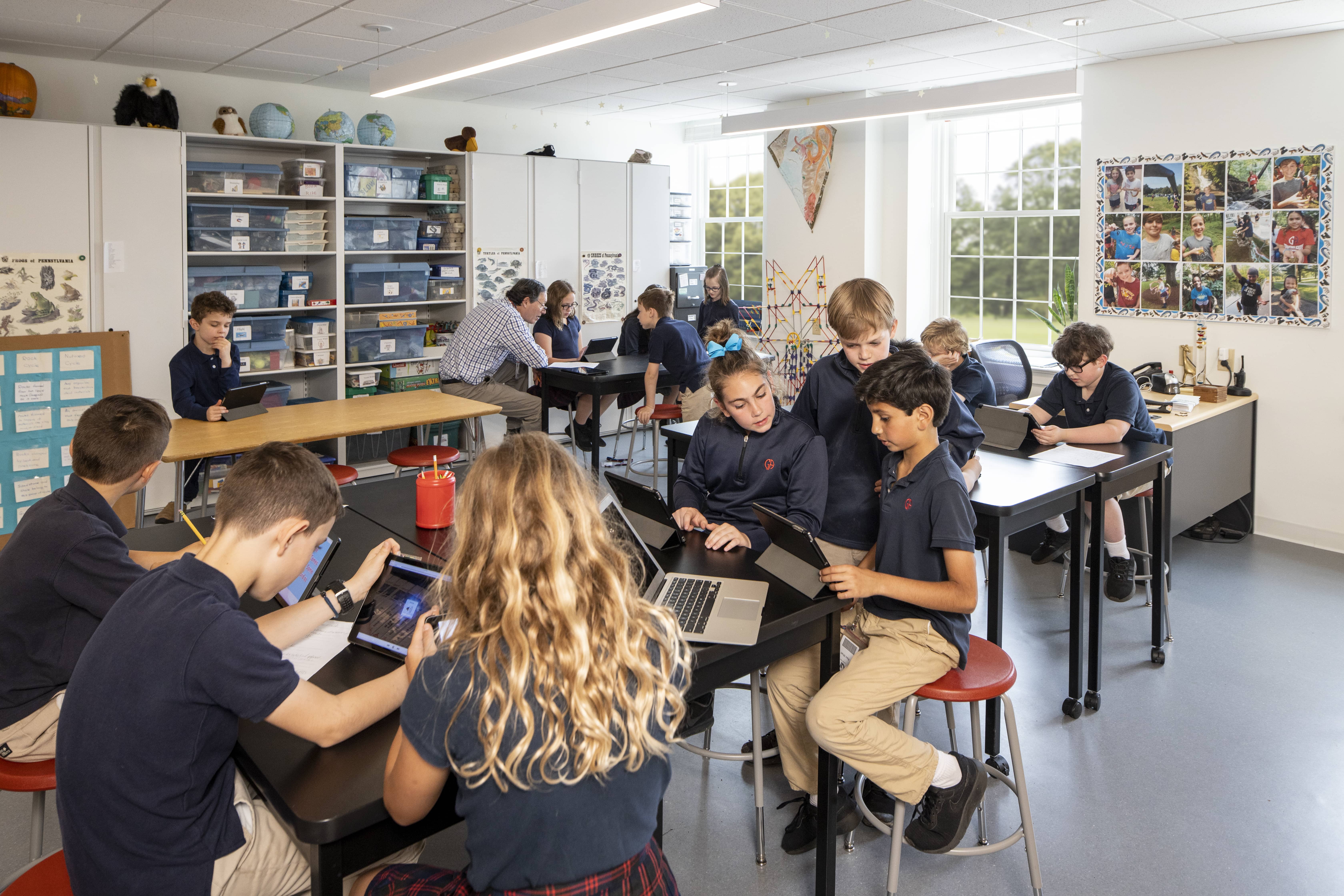 Germantown Academy Tinker Lab and Science Classrooms by 1100 Architect ...