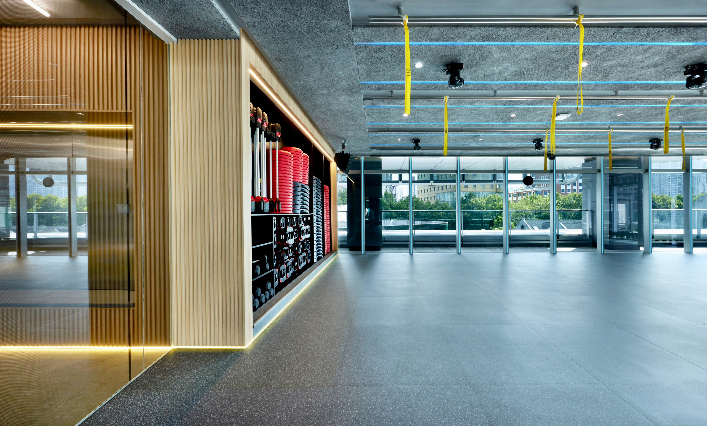 Z&B Fitness ITC One, Shanghai by Riccardo Rubelli Architetto - Architizer