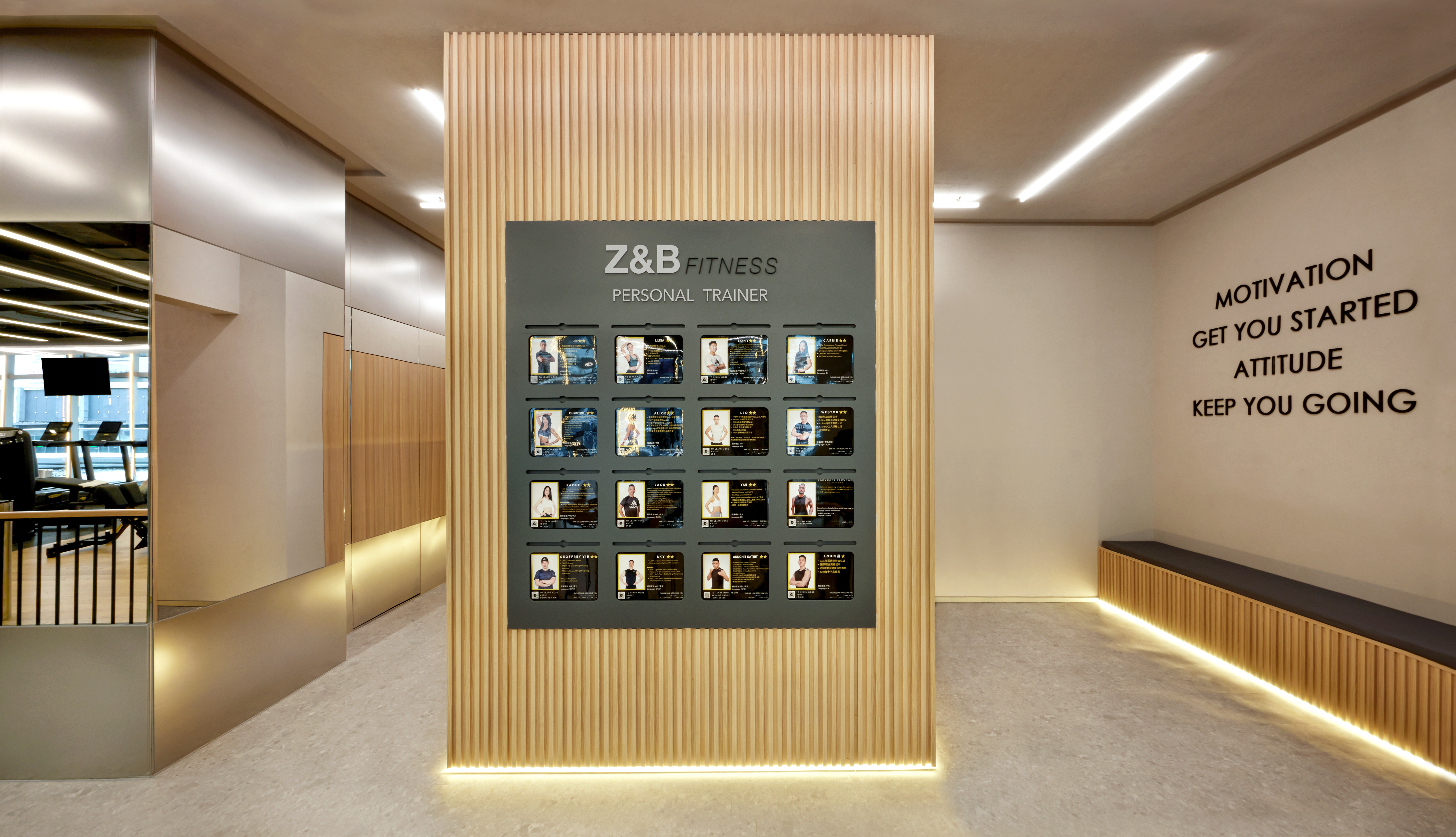 Z&B Fitness ITC One, Shanghai by Riccardo Rubelli Architetto - Architizer