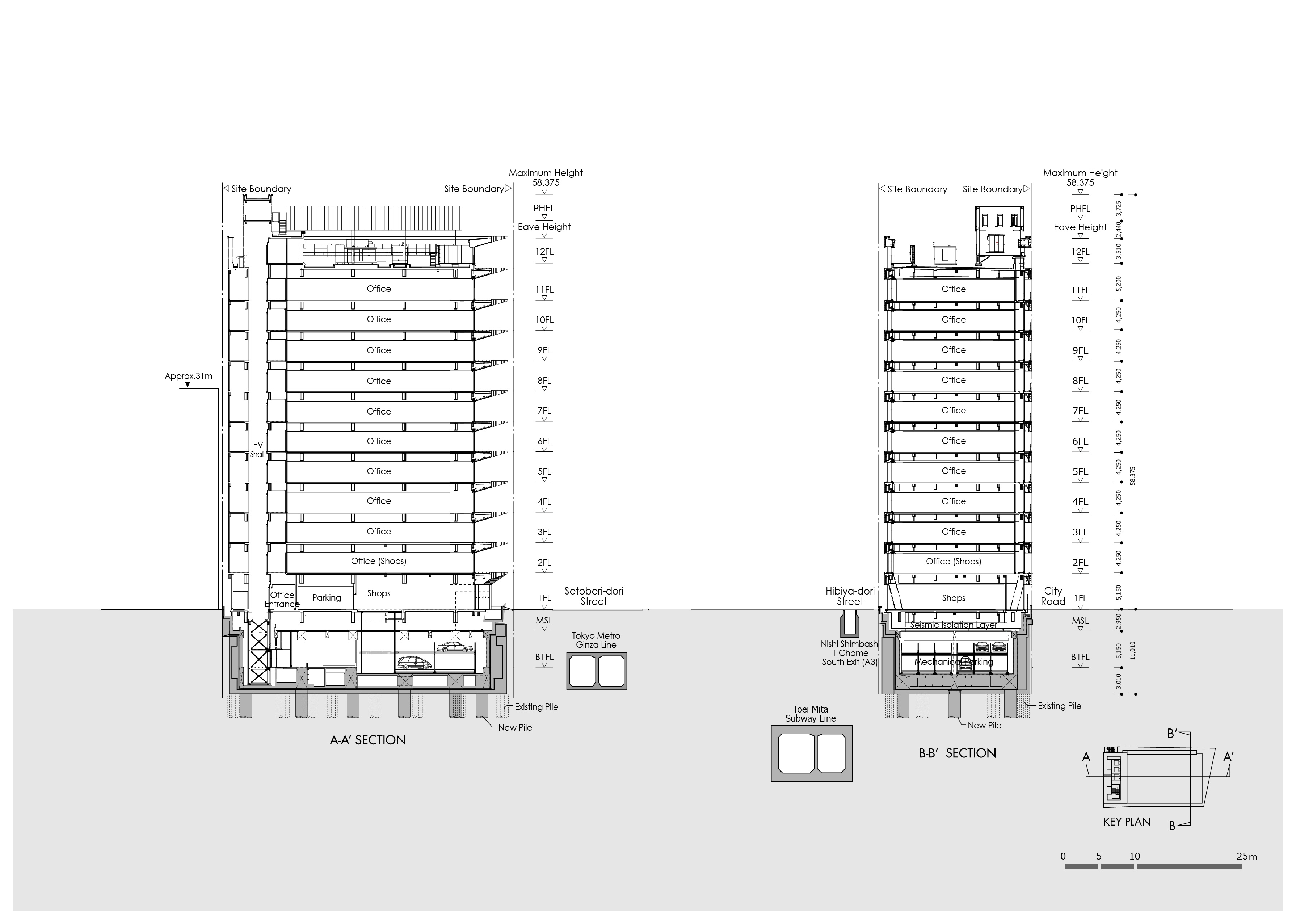 Ginsen Nishi Shimbashi Building by NIKKEN SEKKEI LTD - Architizer