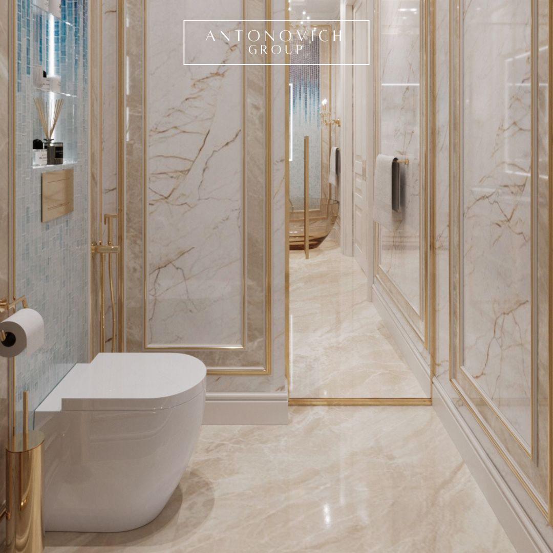 Opulent Bathroom Interiors for Luxury Apartments by LUXURY ANTONOVICH ...