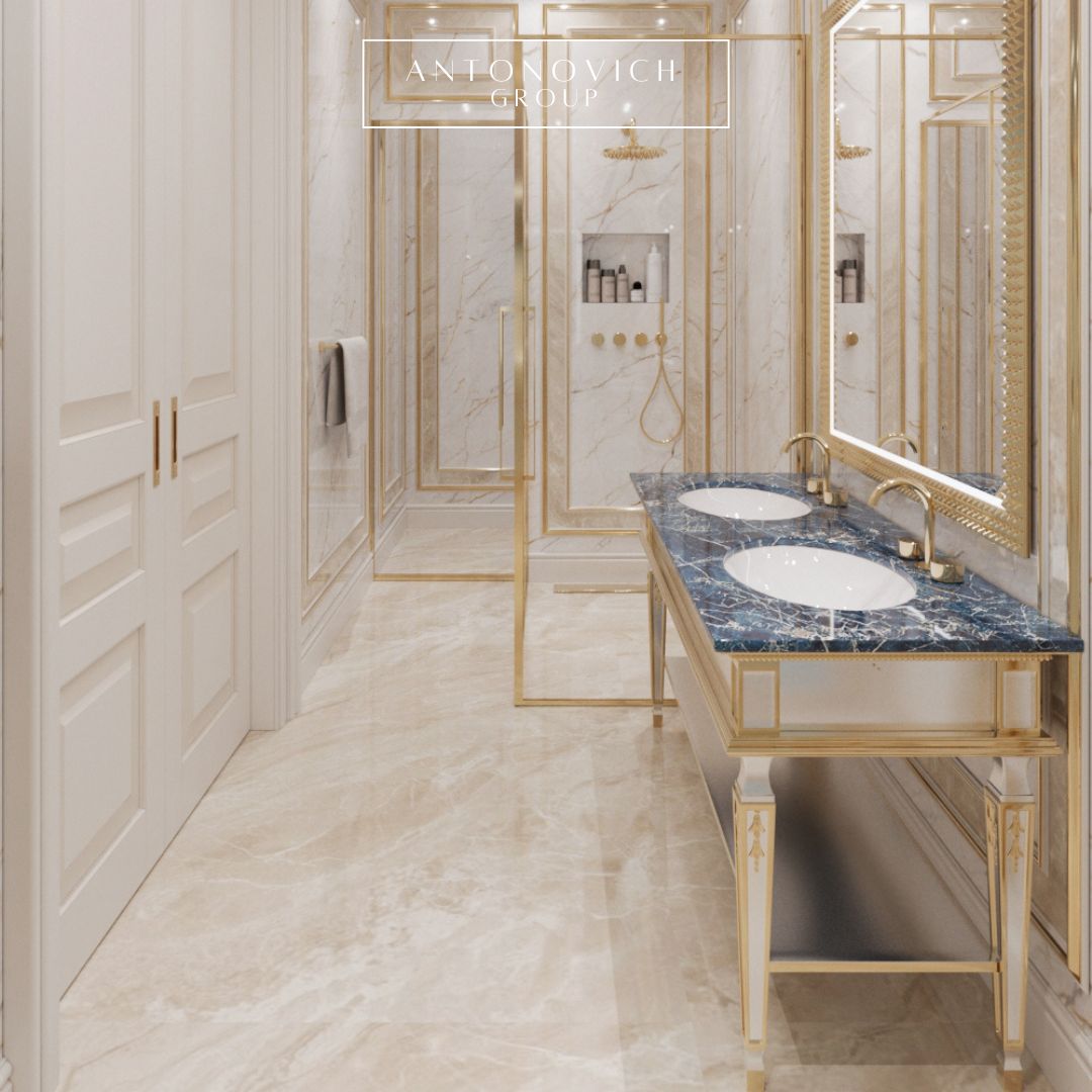 Opulent Bathroom Interiors for Luxury Apartments by LUXURY ANTONOVICH ...
